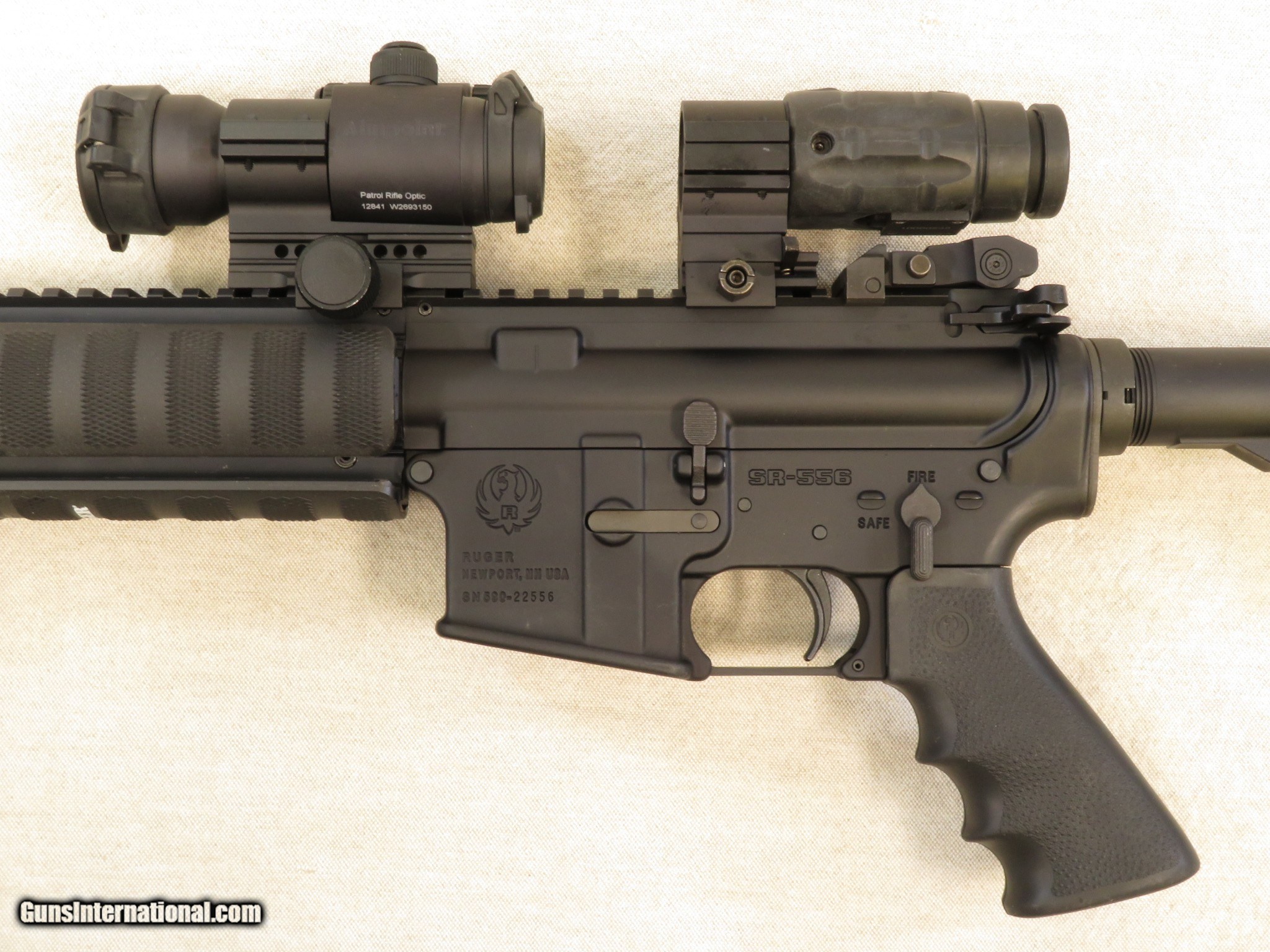 Ruger SR-556C Carbine, with Optics, Cal. 5.56 NATO, Piston Driven