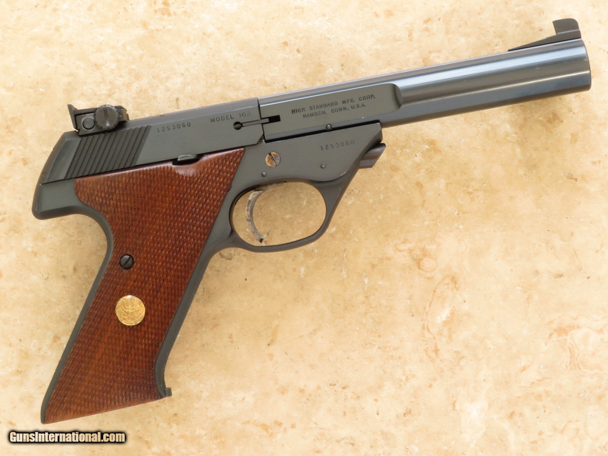 ** SOLD ** High Standard Model 103 Supermatic Citation, Cal. .22 LR