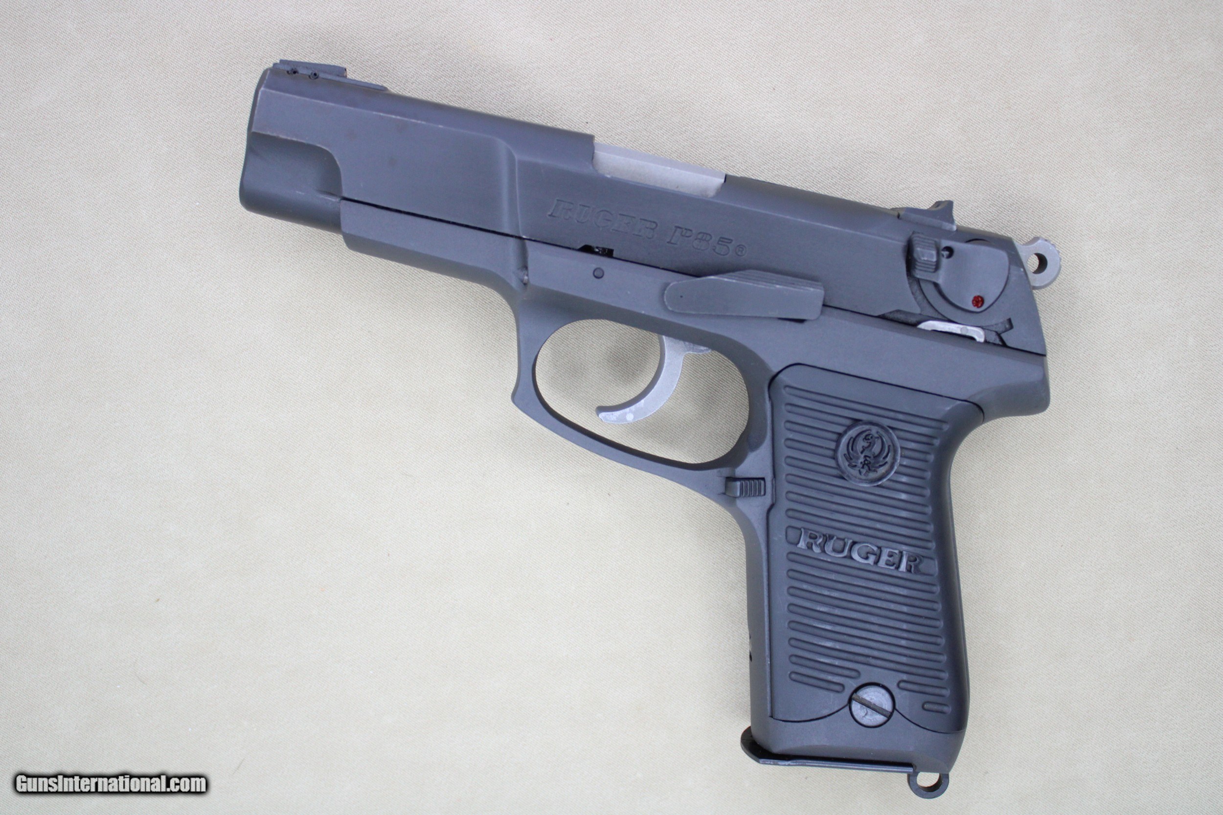 **SOLD** 1988 Manufactured Ruger P85 chambered in 9mm w/ 4.5" Barrel ...