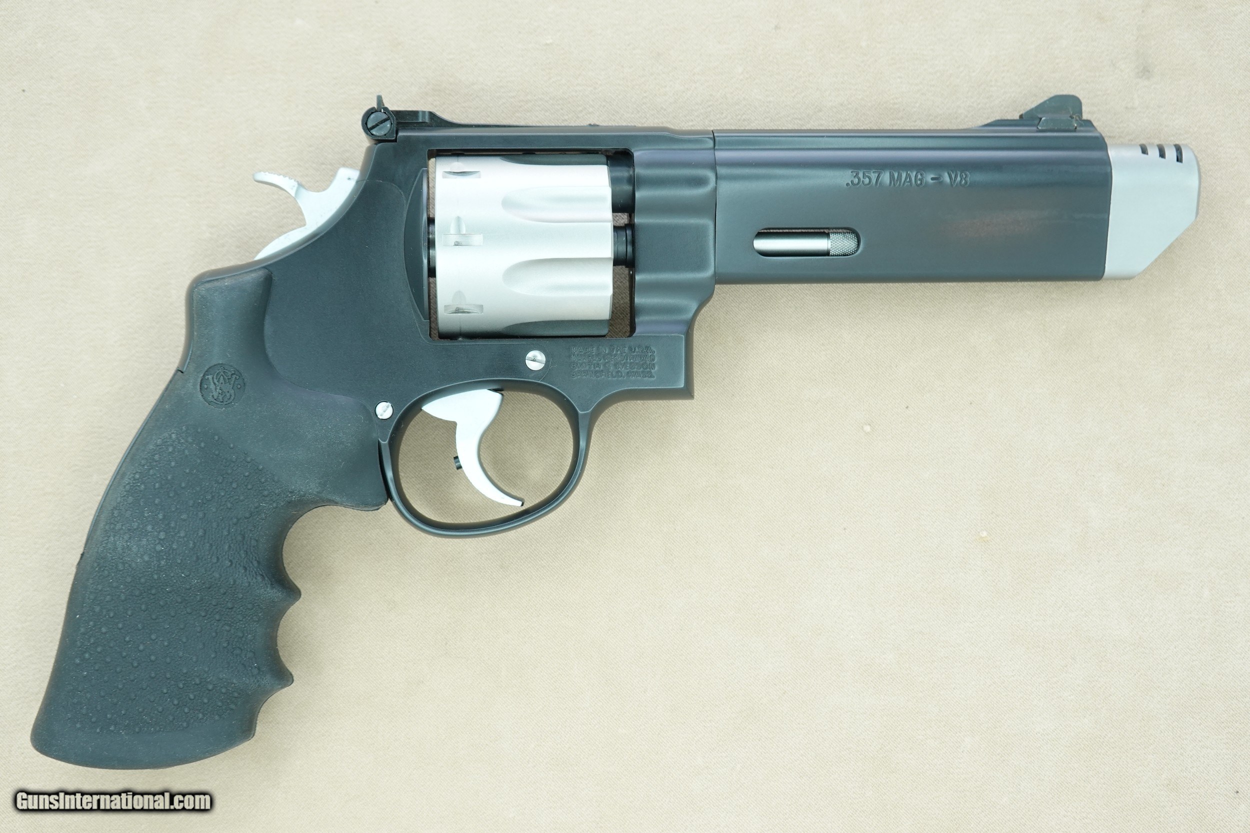 Smith & Wesson Model 627-5 Performance Center V-Comp .357 Magnum ...