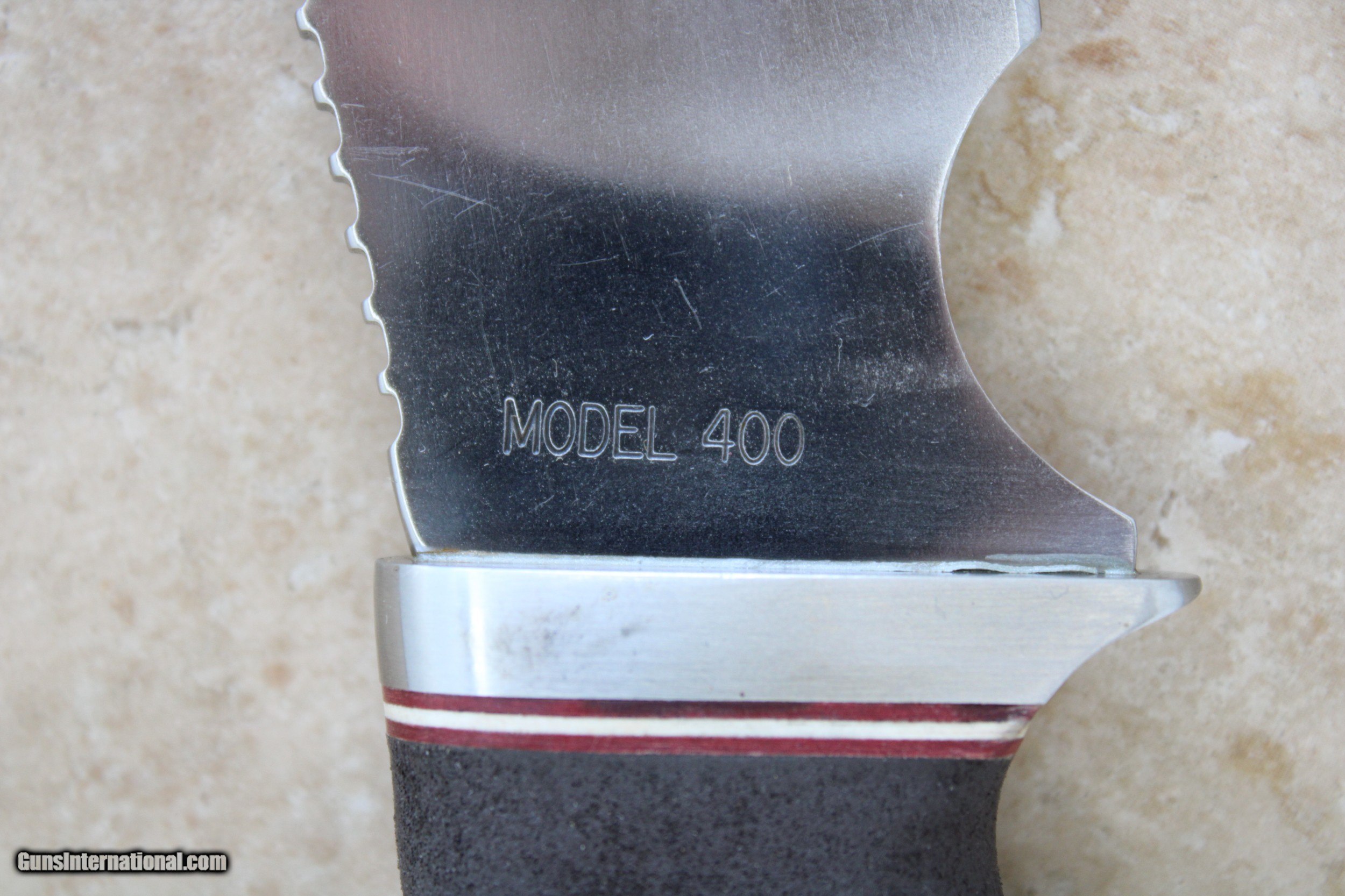 **SOLD** 1970's Vintage Gerber Model 400 Skinner Fixed Blade with ...