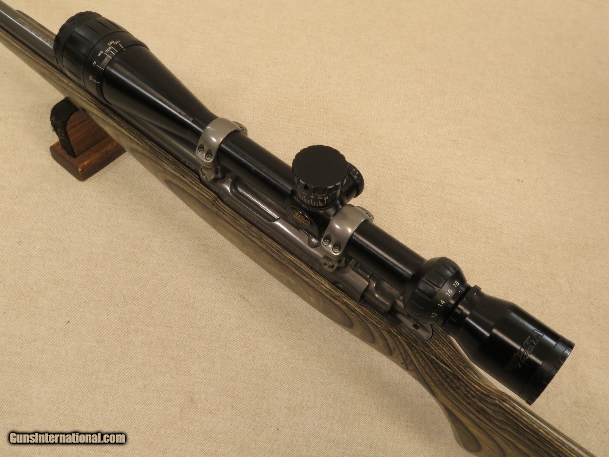 **SOLD** Ruger M77/17 Rifle chambered in .17 HMR W/ BSA Sweet 17 6-18X ...