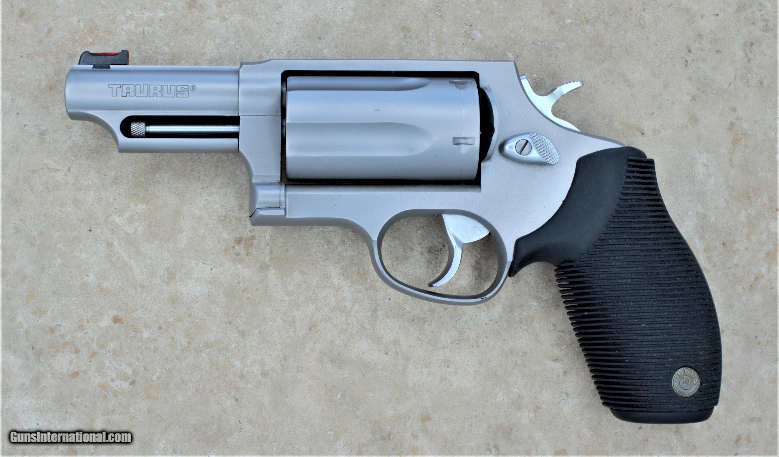 **SOLD** TAURUS JUDGE STAINLESS STEEL .45LC/.410