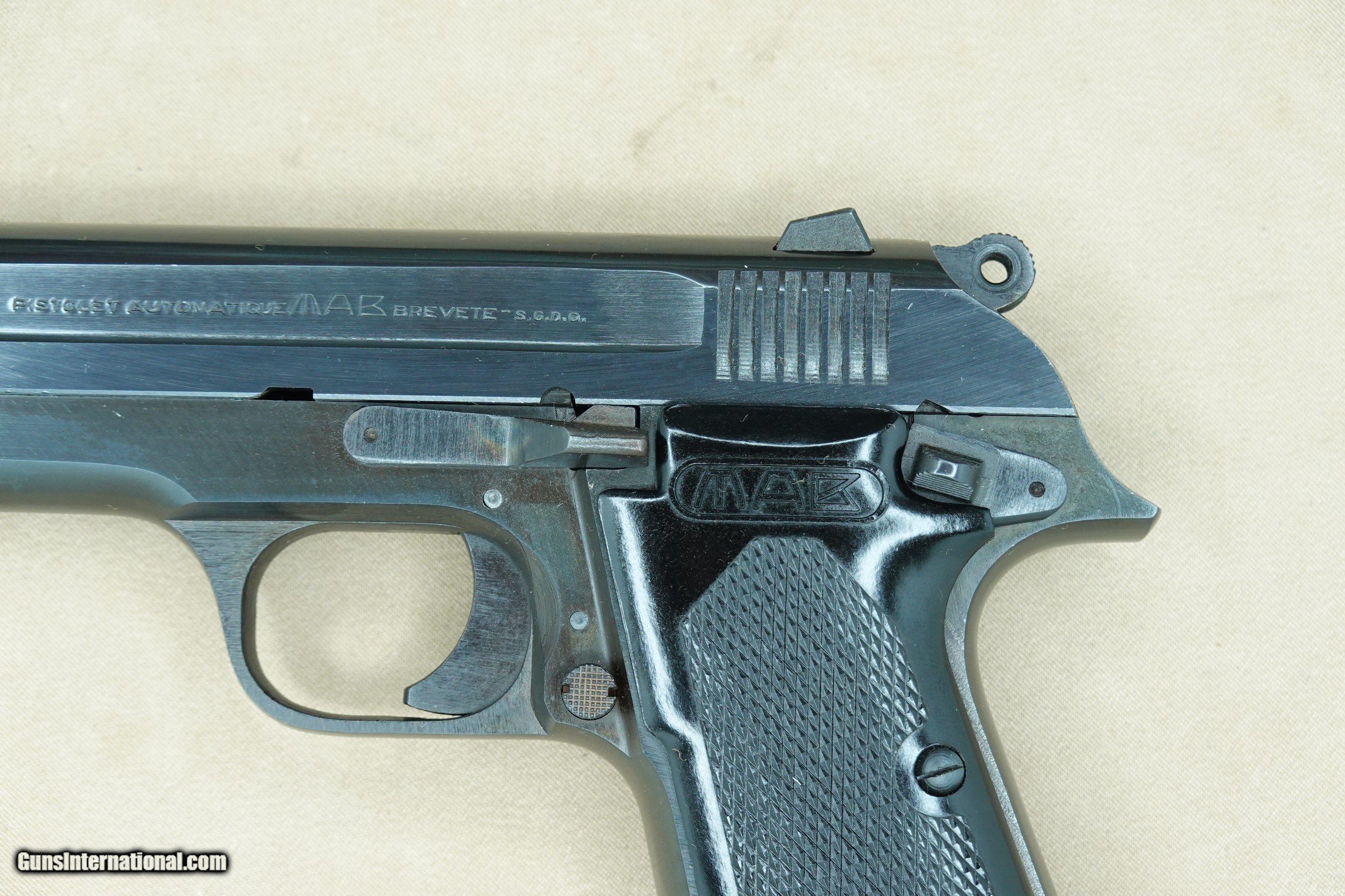 **SOLD** 1970's Vintage French MAB Model PA-15 9mm Pistol w/ Original ...