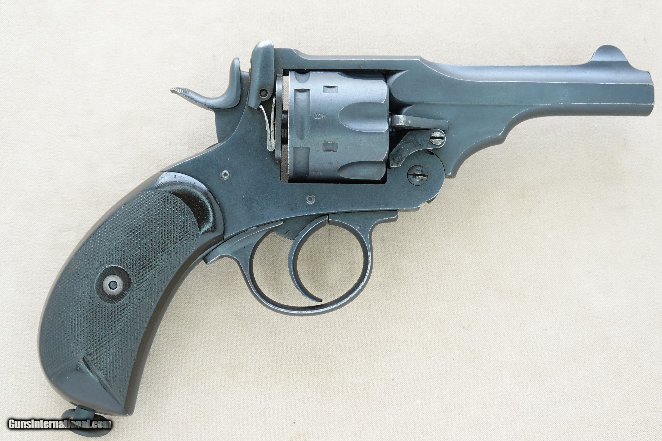 1899-1912 Vintage British Military Webley Mark IV Revolver in .45 ACP ...