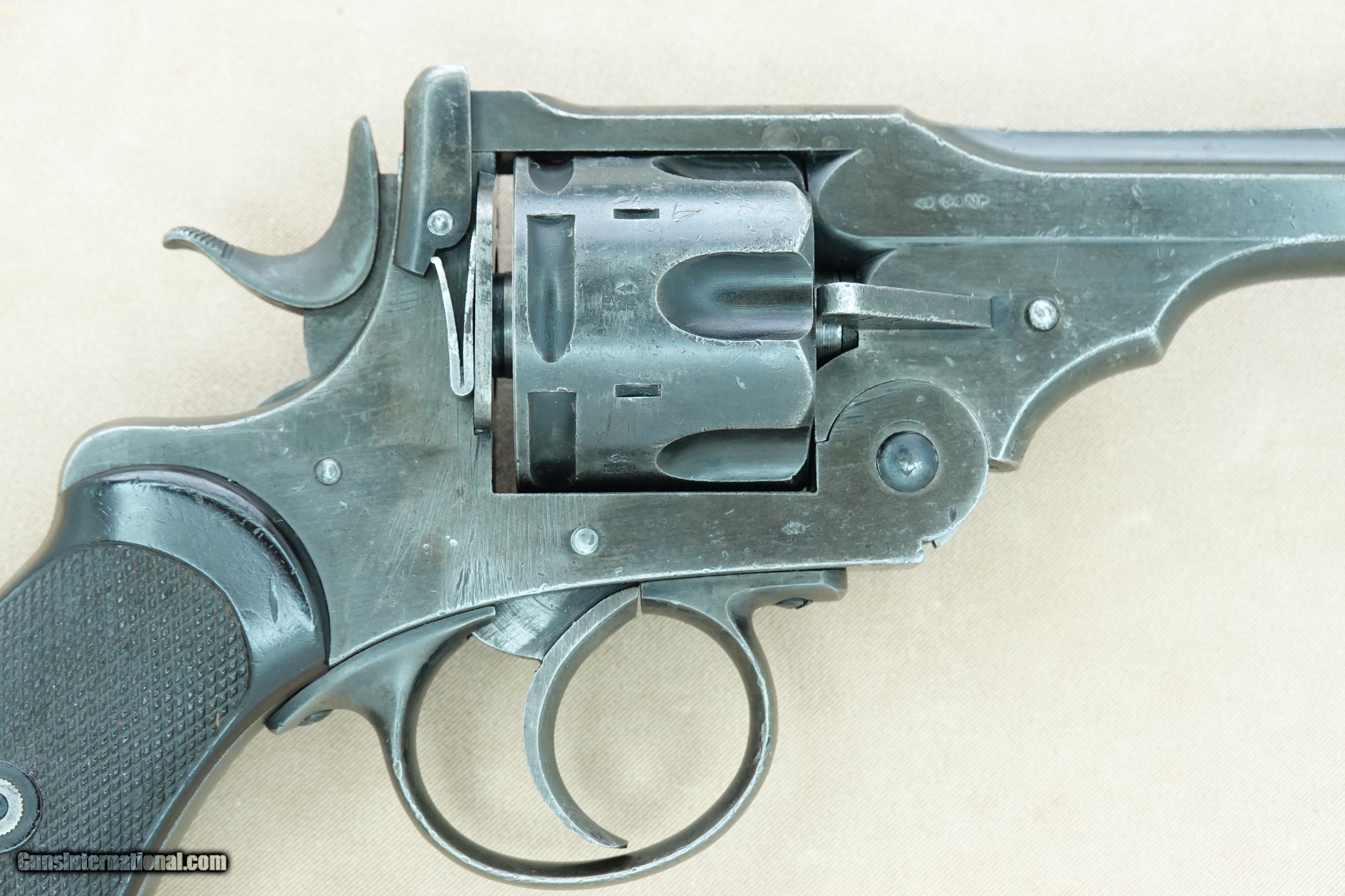 **SOLD** 1891-1892 Vintage British Military Webley Mark 1* Revolver in ...