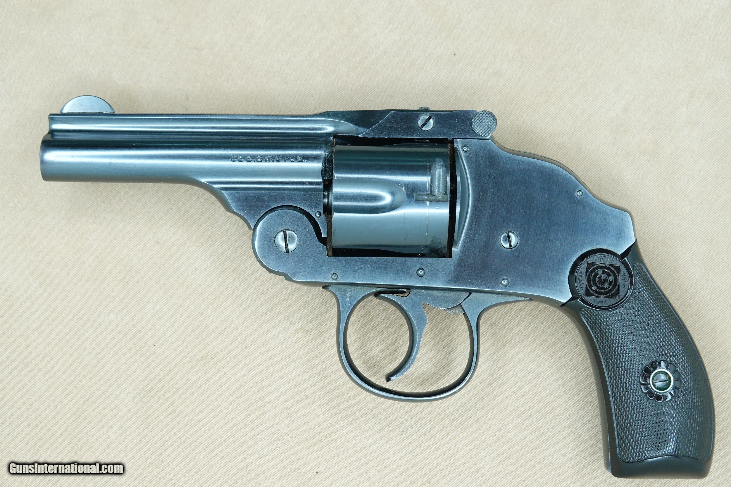 SOLD++++ 1923-1924 Vintage Harrington & Richardson .38 Hammerless Top ...