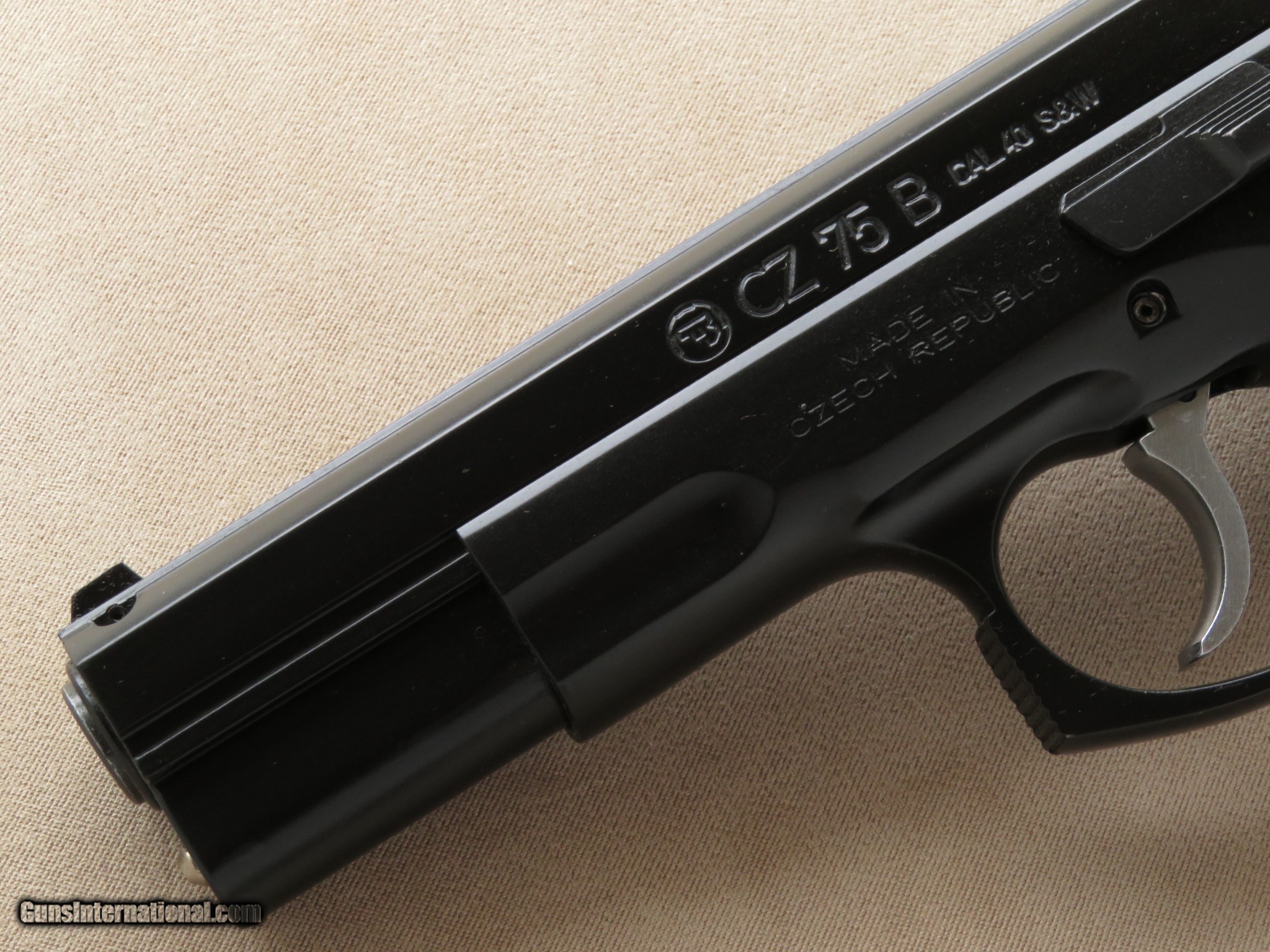 **SOLD** CZ Model 75B Pistol in .40 S&W Caliber ** Nice Example of the ...