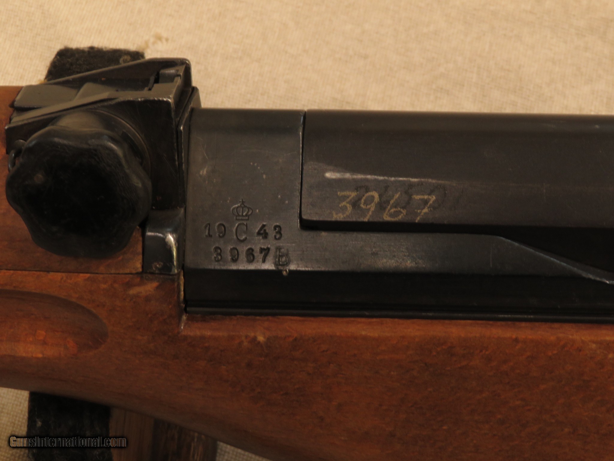 **SOLD** 1943 Vintage Swedish Military Carl Gustafs Ljungman AG-42B ...