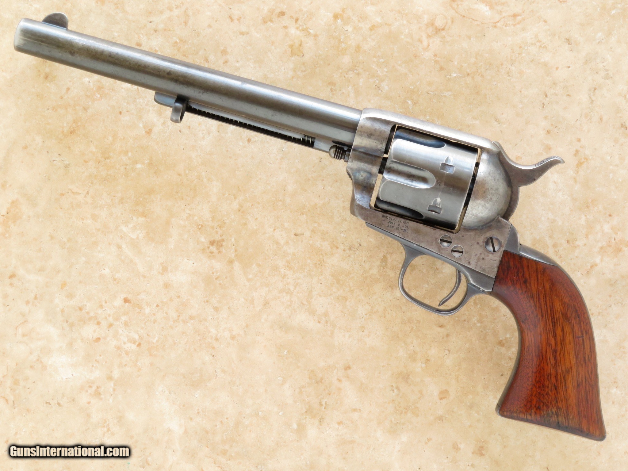 **SOLD** Exceptional Early Black Powder Colt Single Action Army, Cal ...