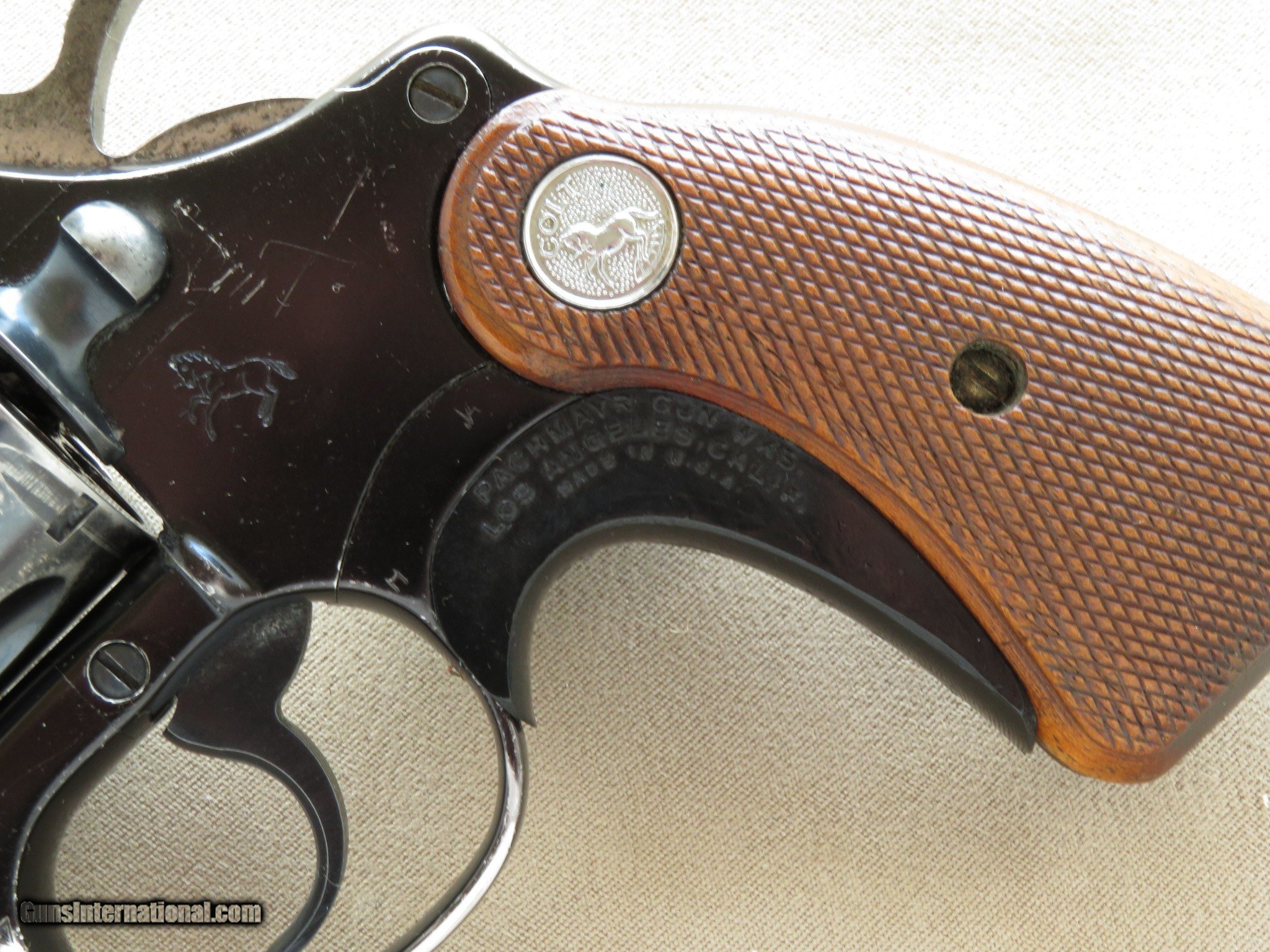 **SOLD** Colt Agent .38 Special Revolver **1969 Vintage w/ Lawrence ...