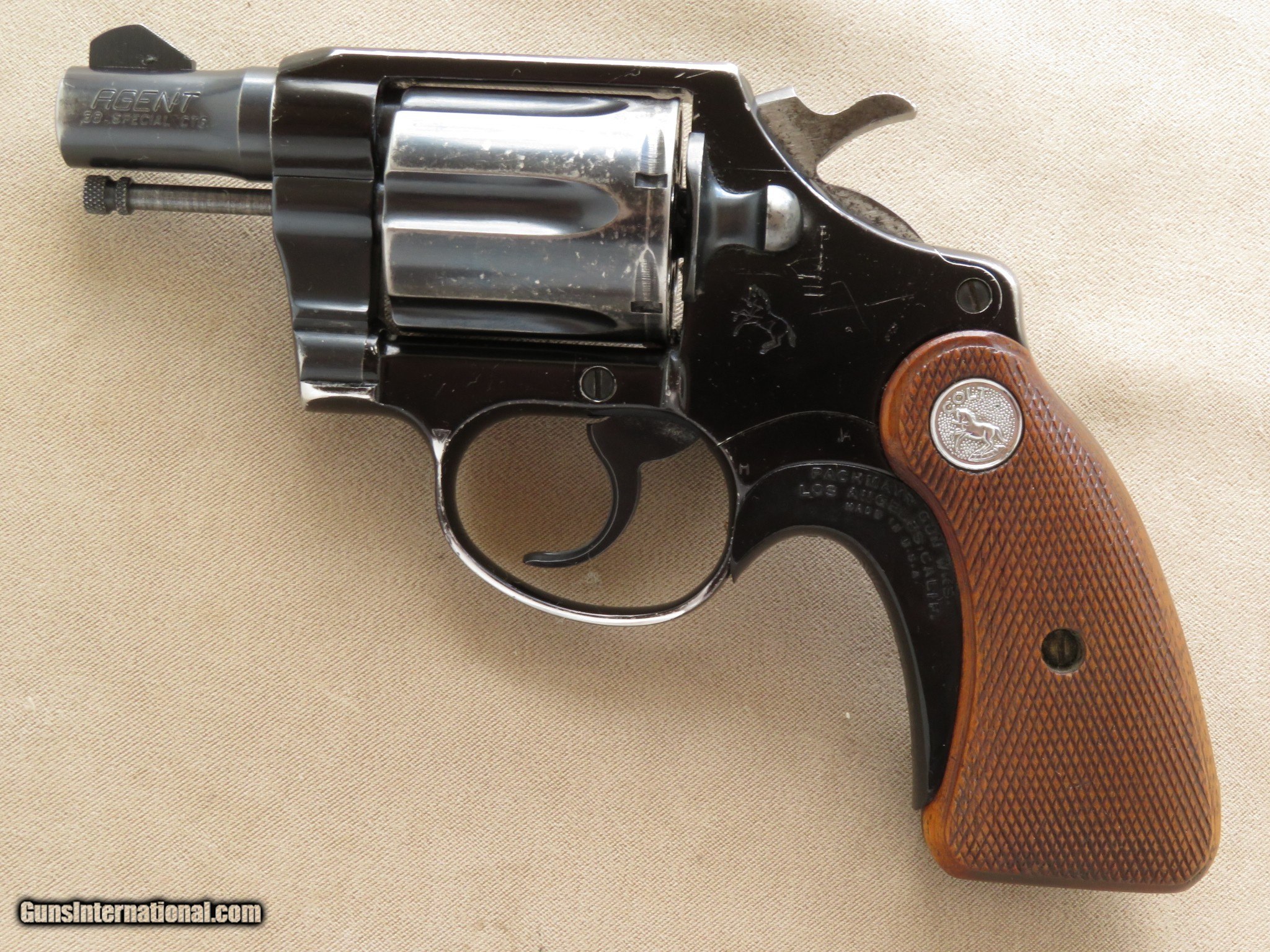 **SOLD** Colt Agent .38 Special Revolver **1969 Vintage w/ Lawrence ...