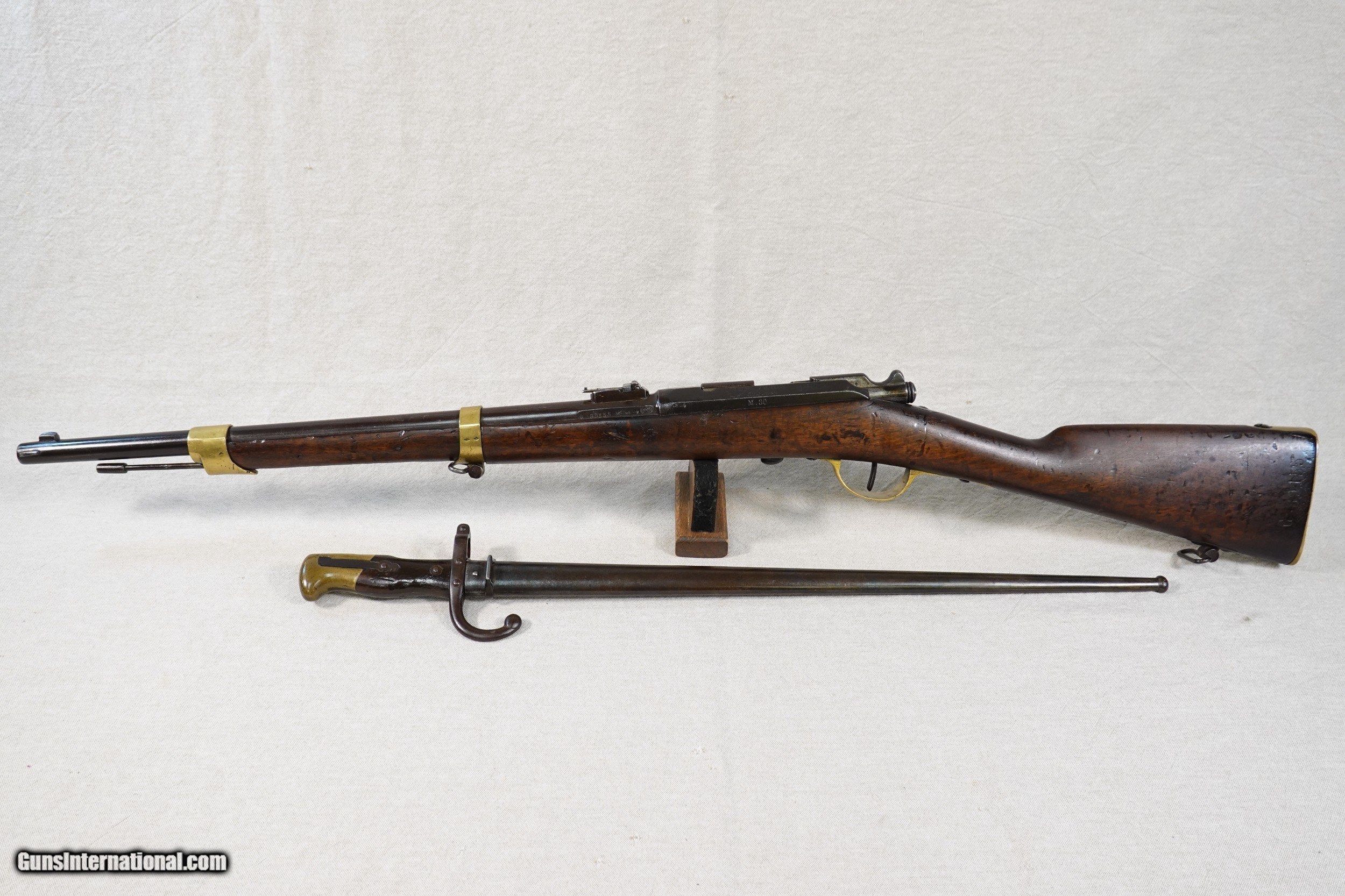 **SOLD** 1869 French Military MAS Gras Artillery Musketoon Mle.1866-74 ...