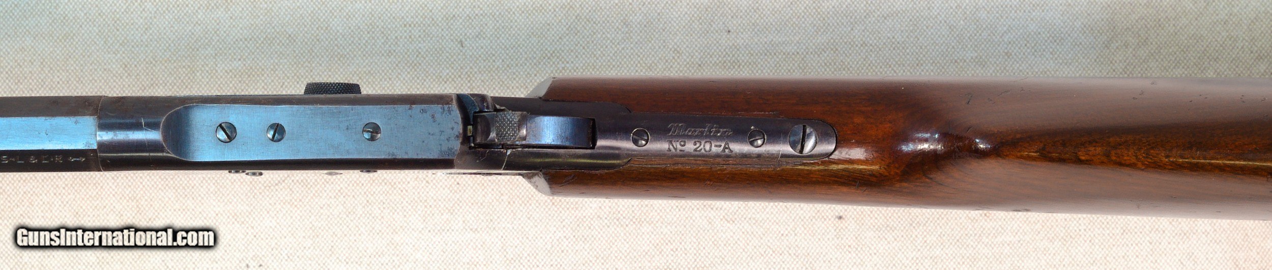 **SOLD** Vintage Marlin Model 20-A Pump-Action Rifle chambered in .22RF ...