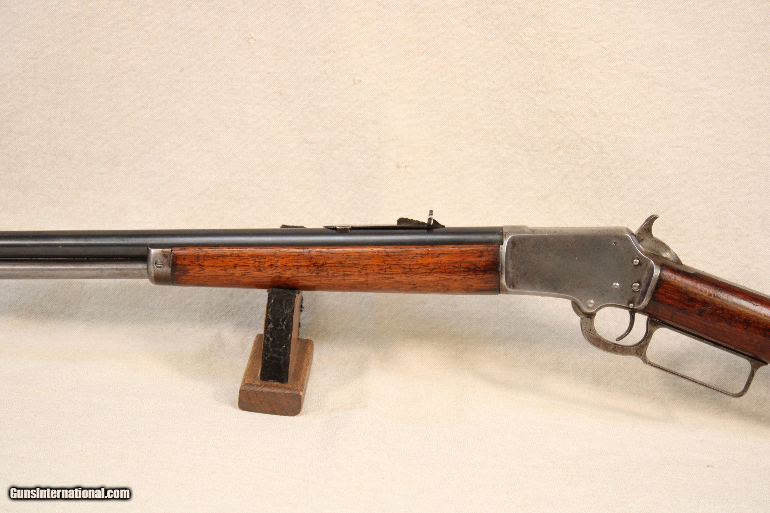 **SOLD** 1893 Vintage Marlin Model 1891 Lever Action Rifle Chambered in ...