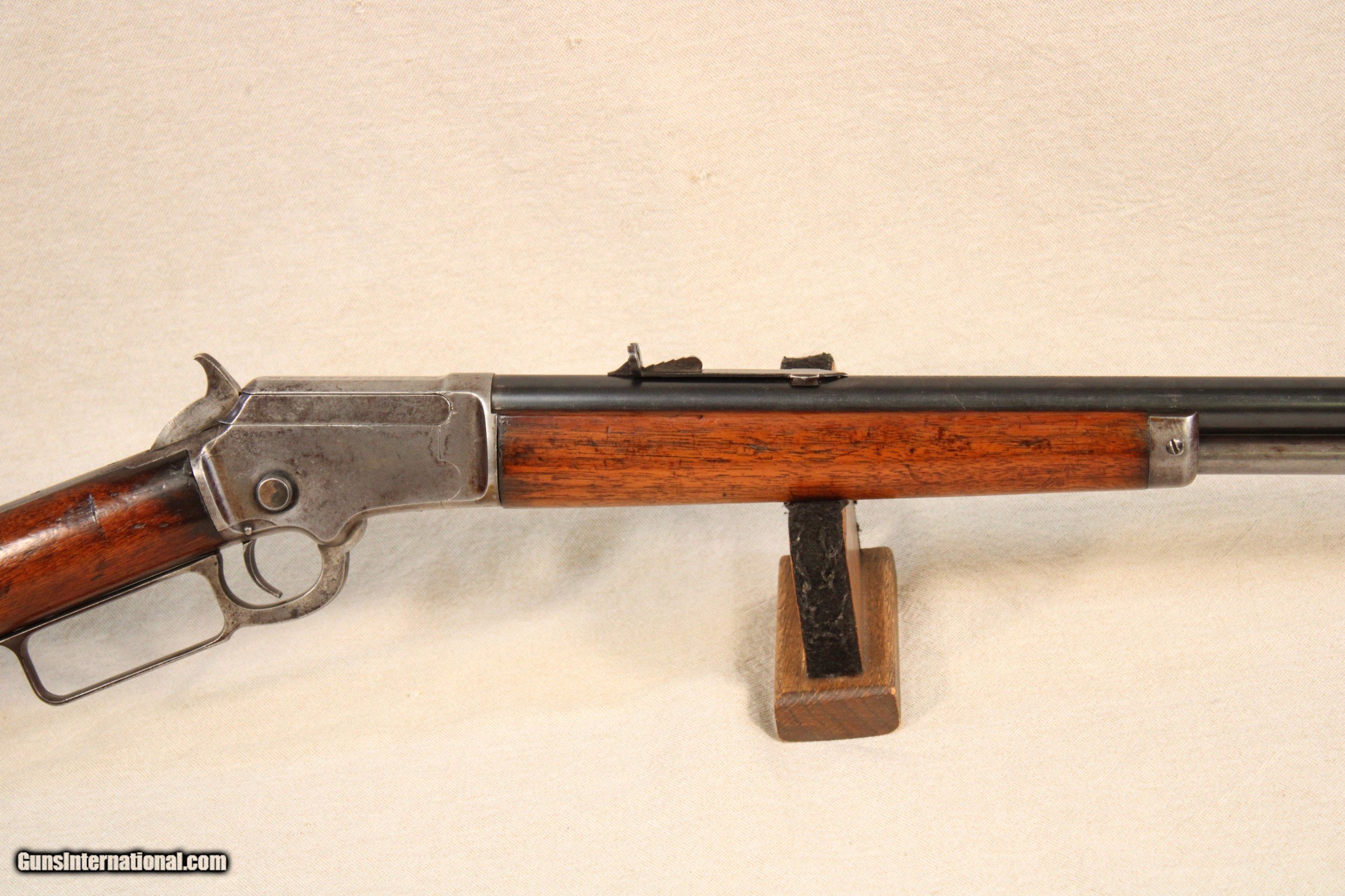 **SOLD** 1893 Vintage Marlin Model 1891 Lever Action Rifle Chambered in ...