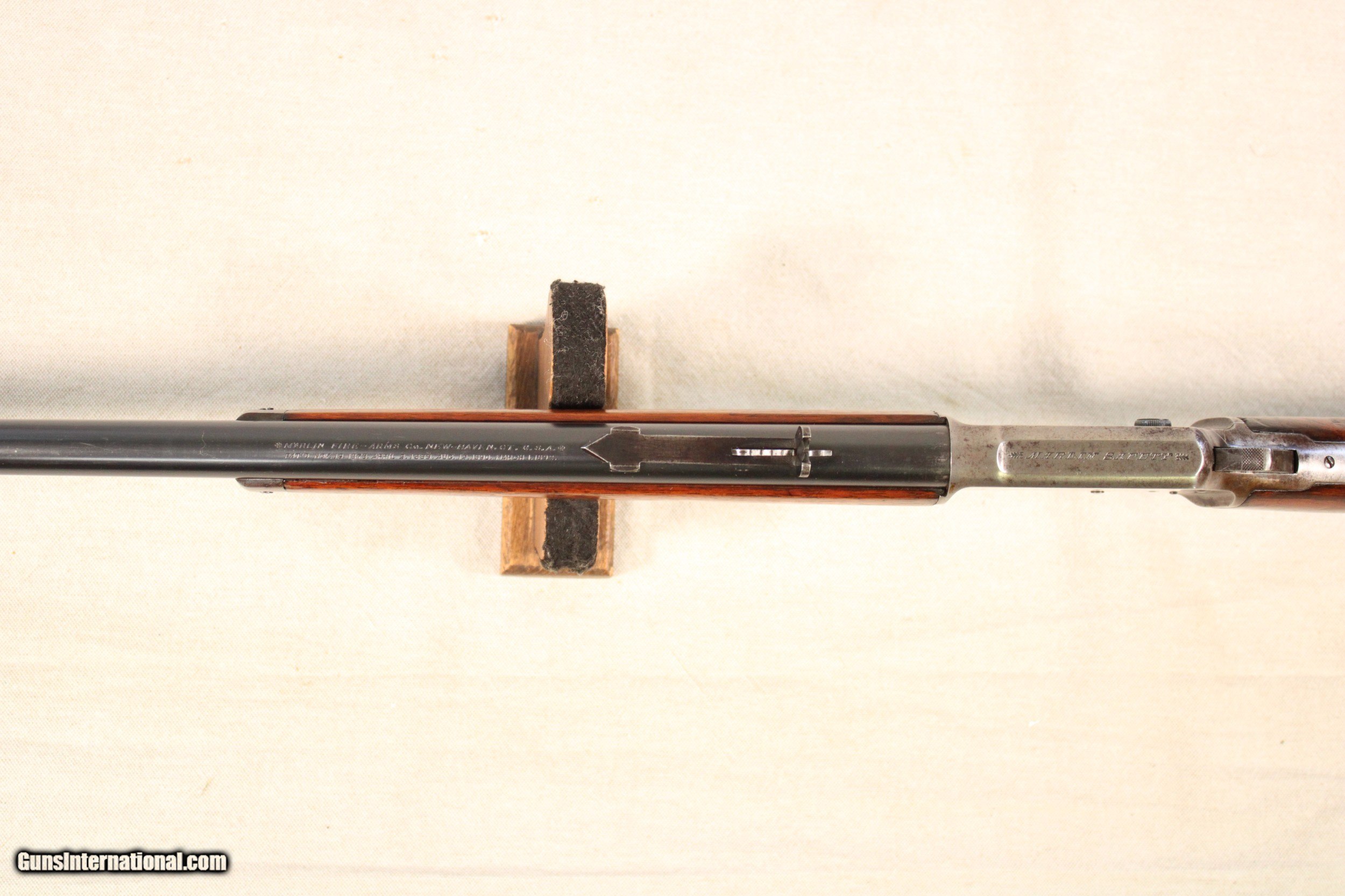 **SOLD** 1893 Vintage Marlin Model 1891 Lever Action Rifle Chambered in ...