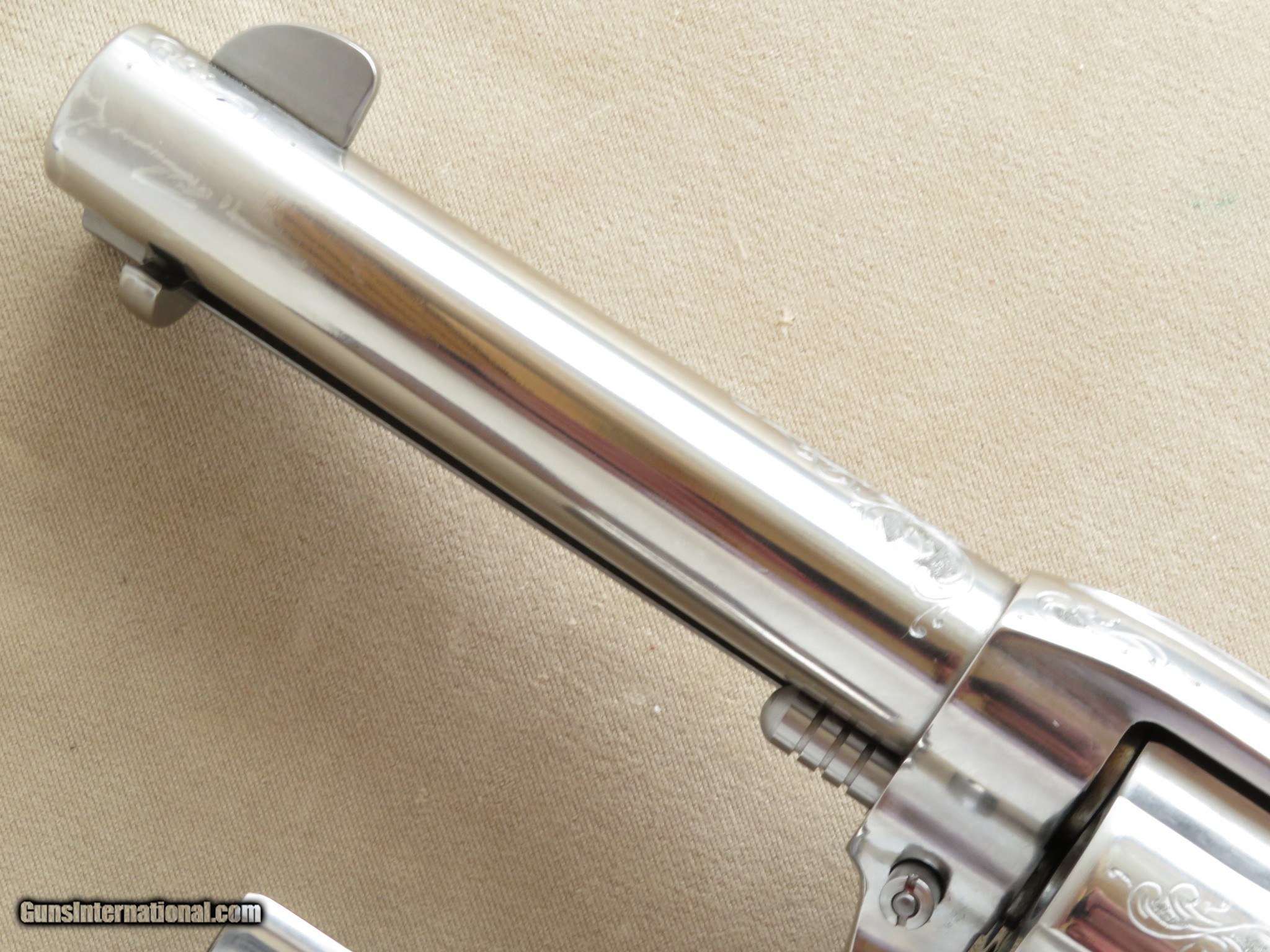 **SOLD** Ruger New Vaquero Custom Engraved .45 Long Colt/.45 ACP **SOLD**