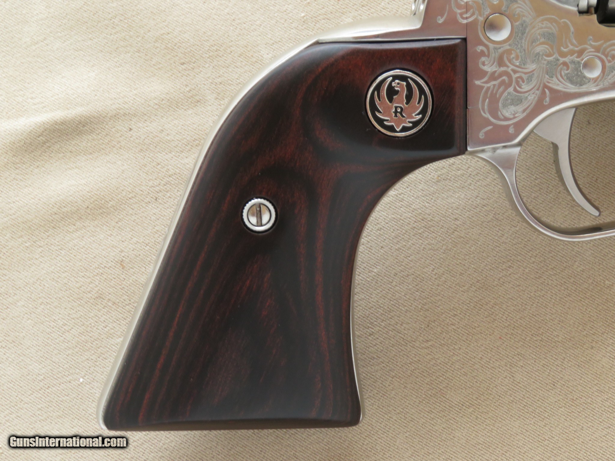 **SOLD** Ruger New Vaquero Custom Engraved .45 Long Colt/.45 ACP **SOLD**
