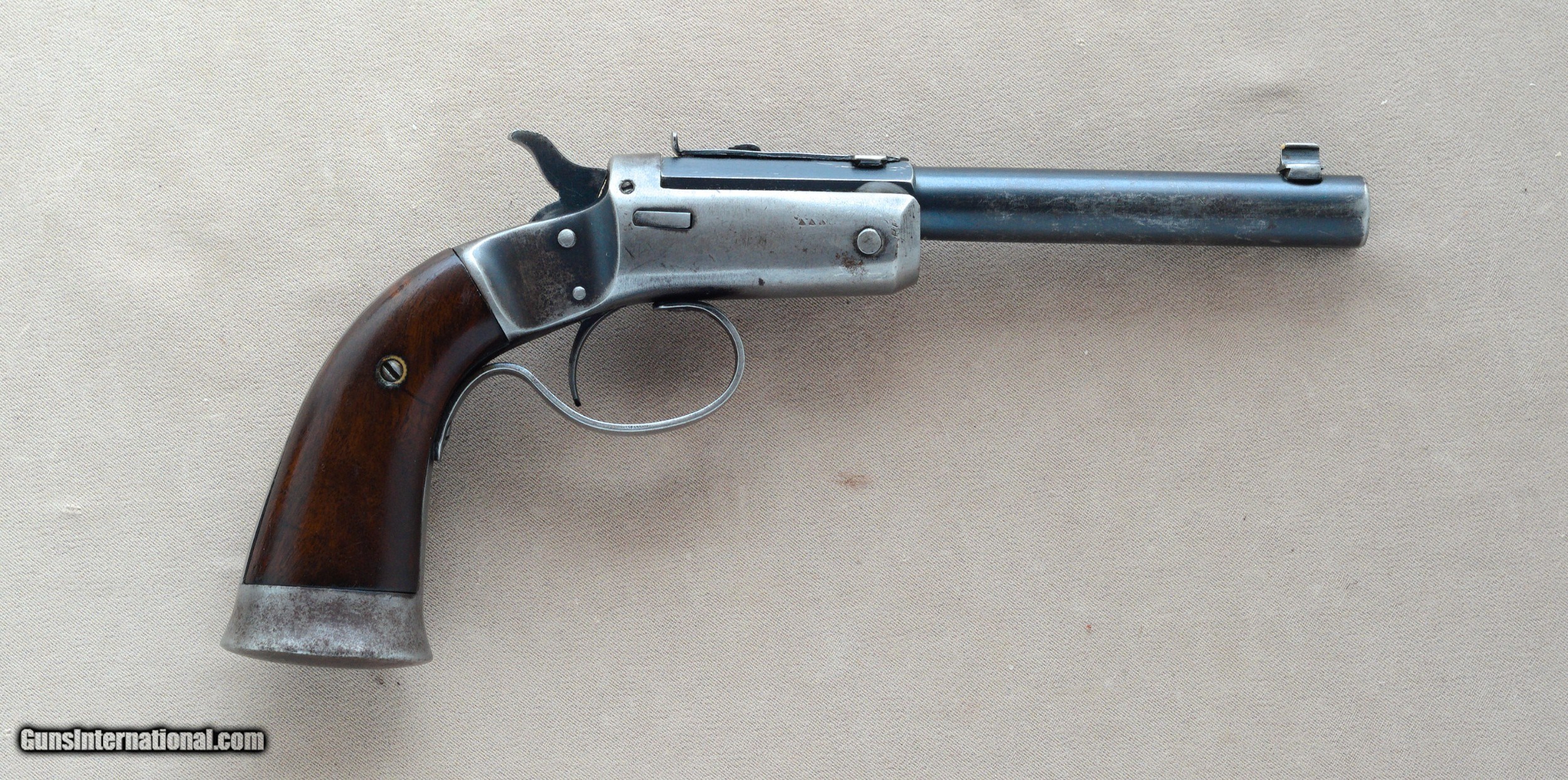 **SOLD** J. Stevens Offhand Model 35 Target .22 Single Shot Pistol ...