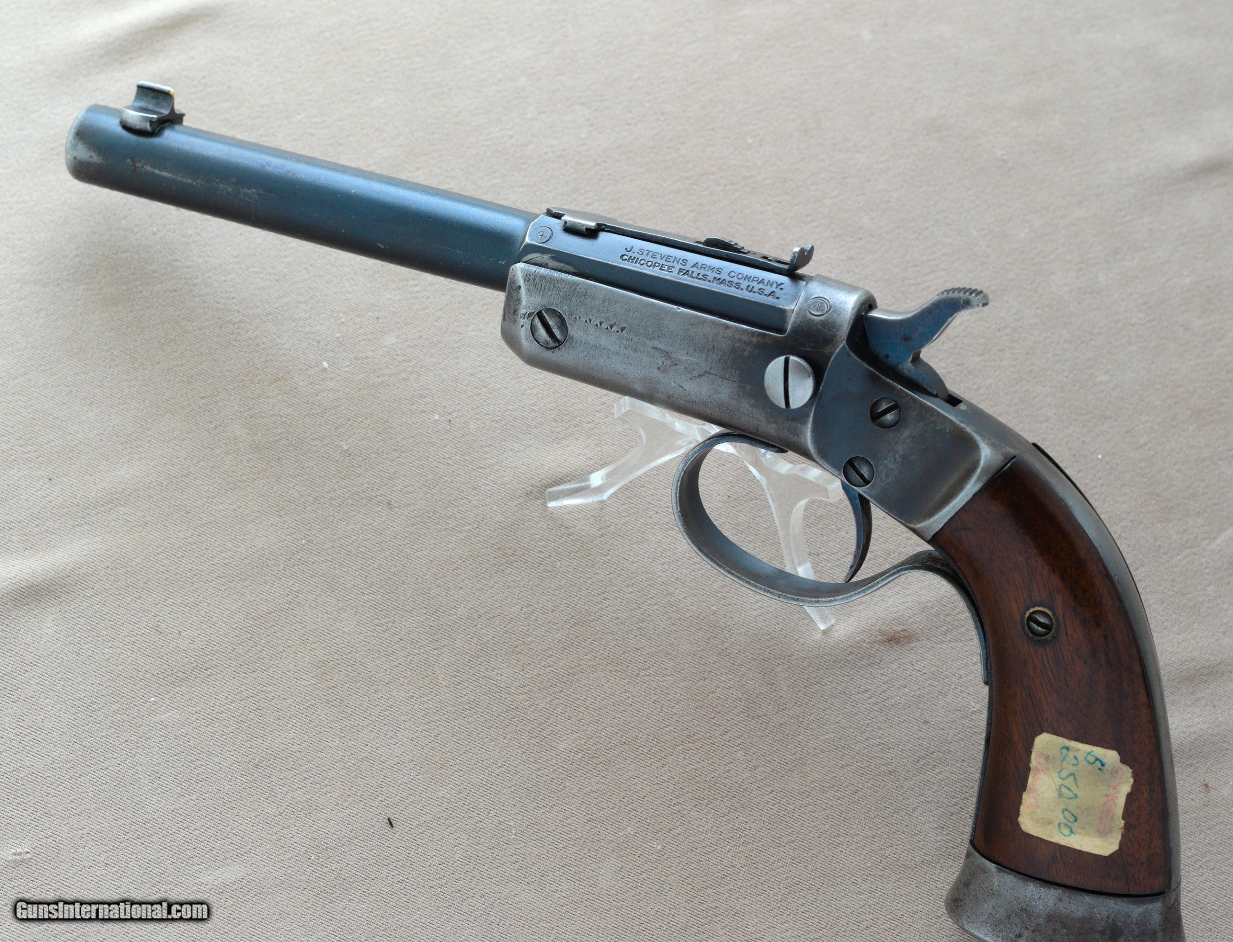 **SOLD** J. Stevens Offhand Model 35 Target .22 Single Shot Pistol ...