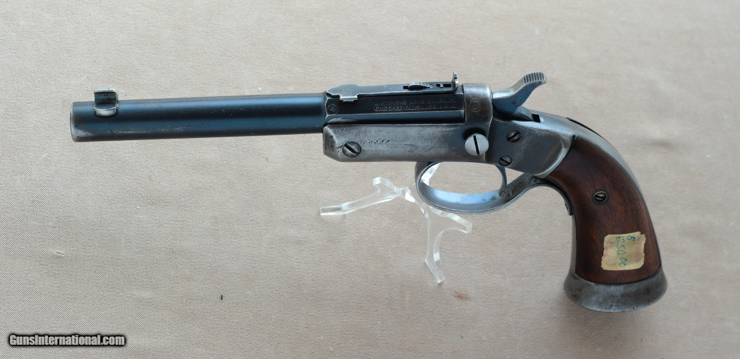 **SOLD** J. Stevens Offhand Model 35 Target .22 Single Shot Pistol ...