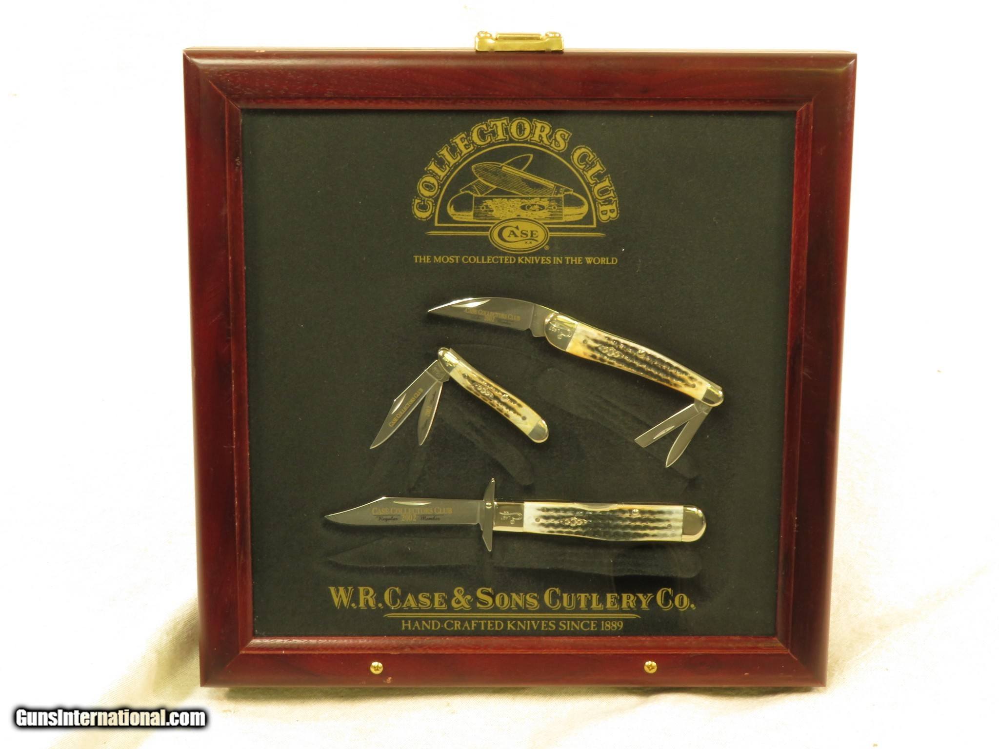 Case Collectors Club 2002 Annual Life Member, Junior Member, & Regular ...