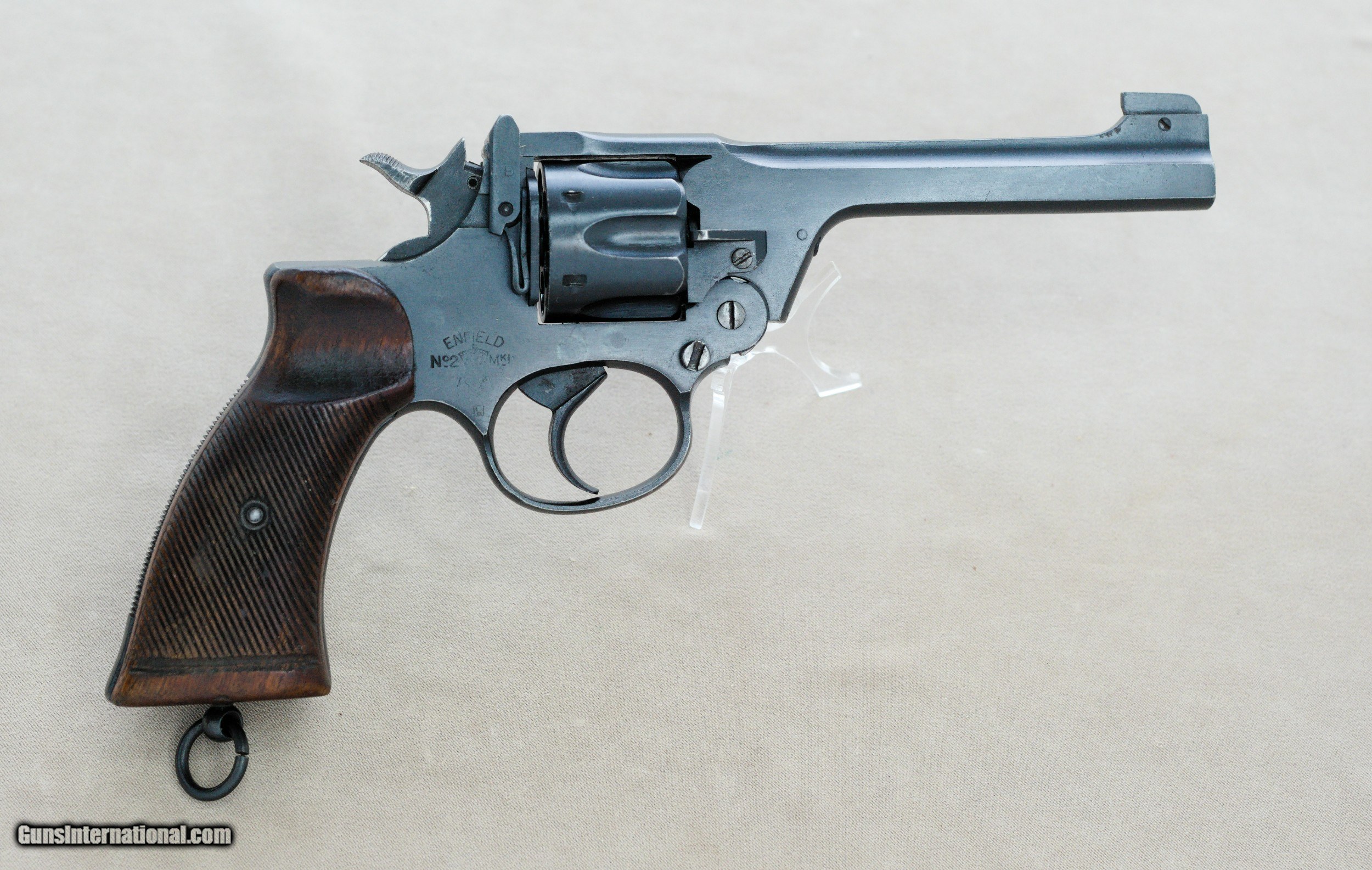 **SOLD** British Enfield No.2 Mk1 Revolver Chambered in .38 Smith ...