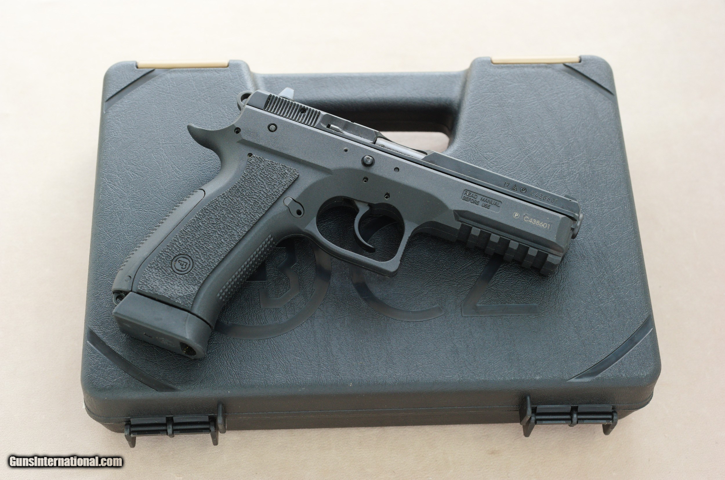 CZ 75 SP-01 Phantom Double/Single Action Pistol Chambered in 9mm Luger ...