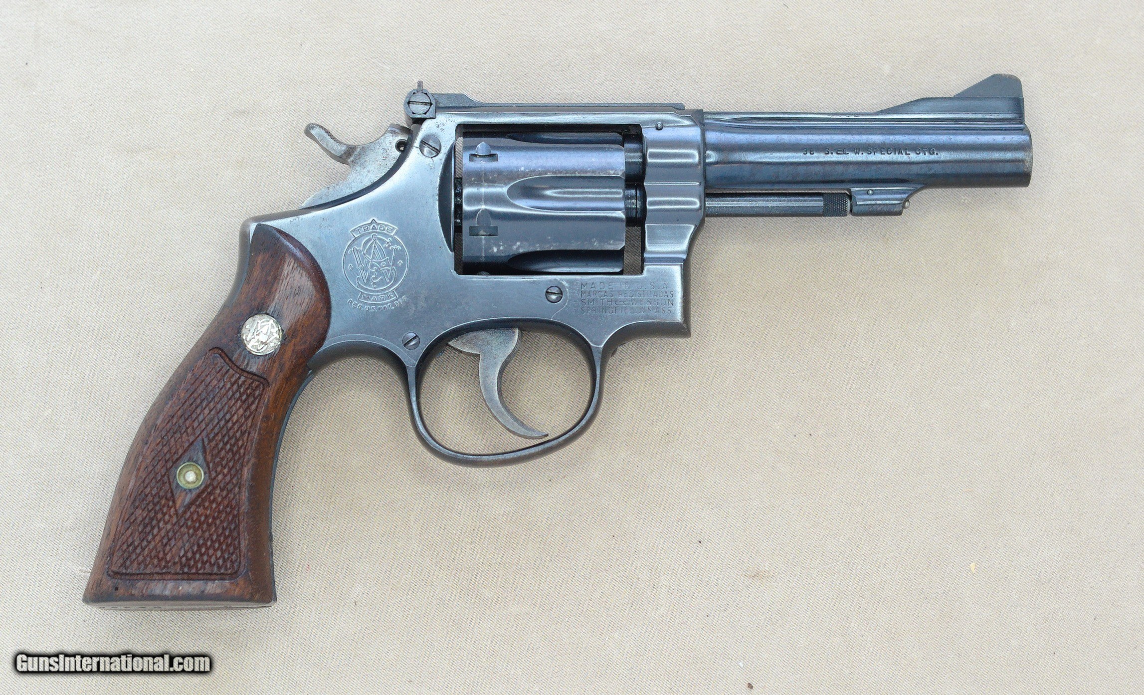 SOLD**** Smith & Wesson Model K38 Pre Model 15 Revolver Chambered in ...