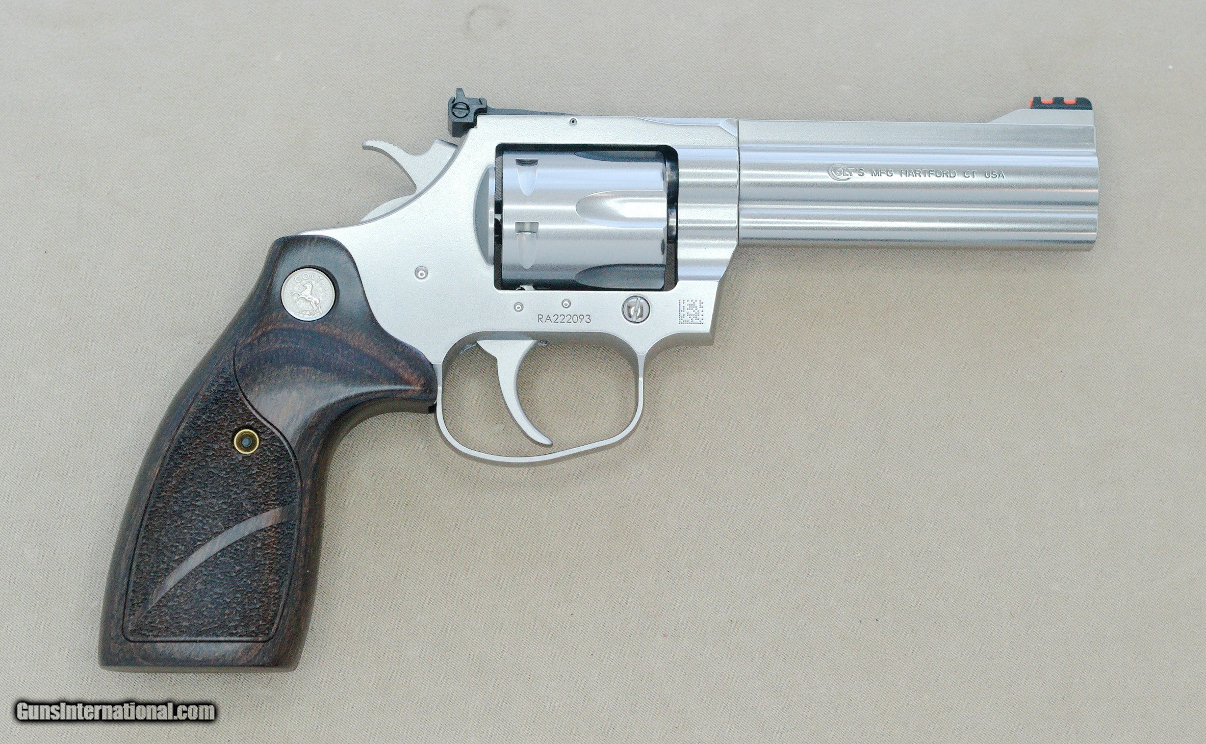 Colt King Cobra Target Revolver Chambered in .357 Magnum w/ 4" Barrel ...