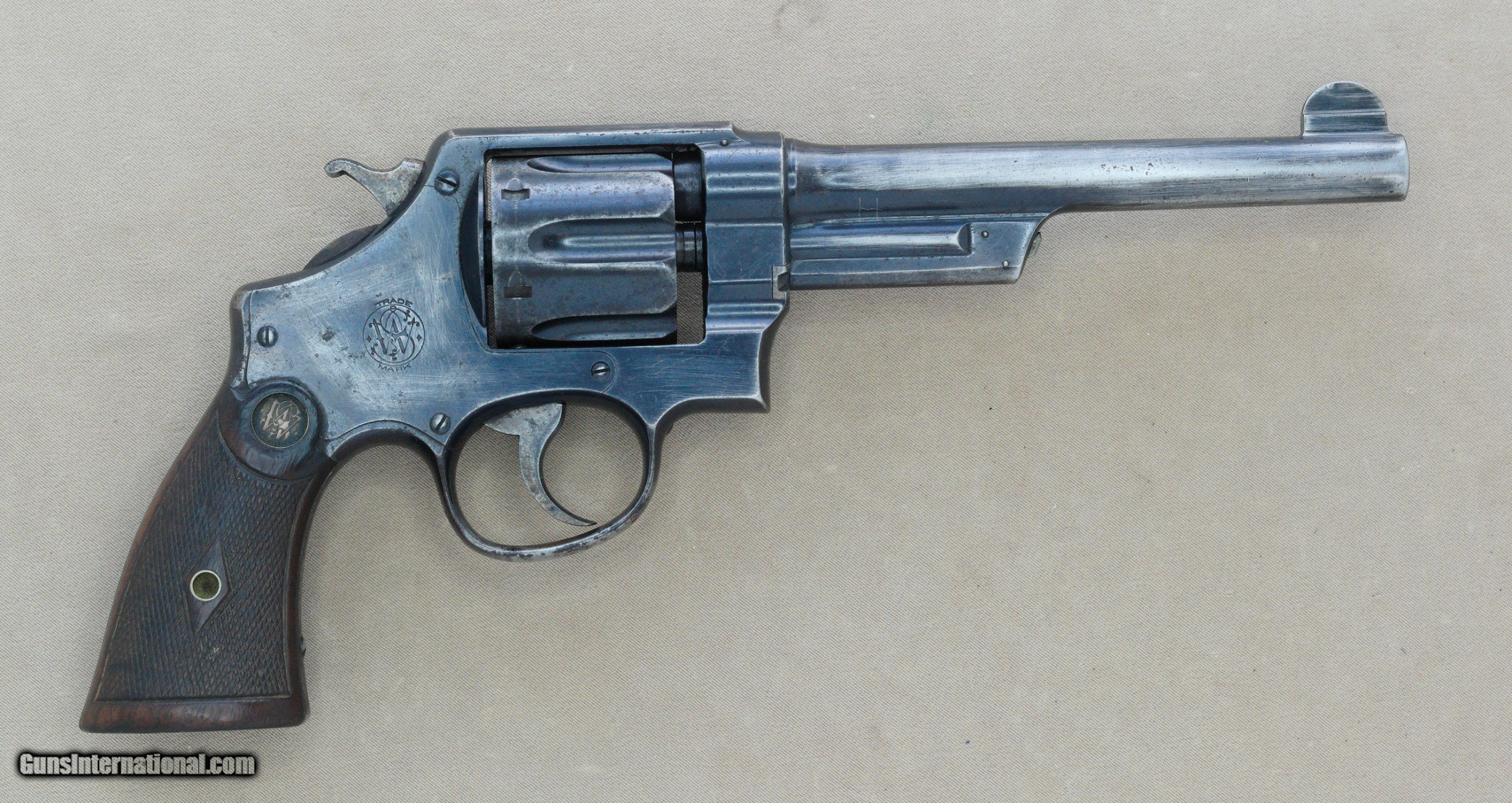 SOLD**** Smith & Wesson Hand Ejector Triple Lock Double Action Revolver ...