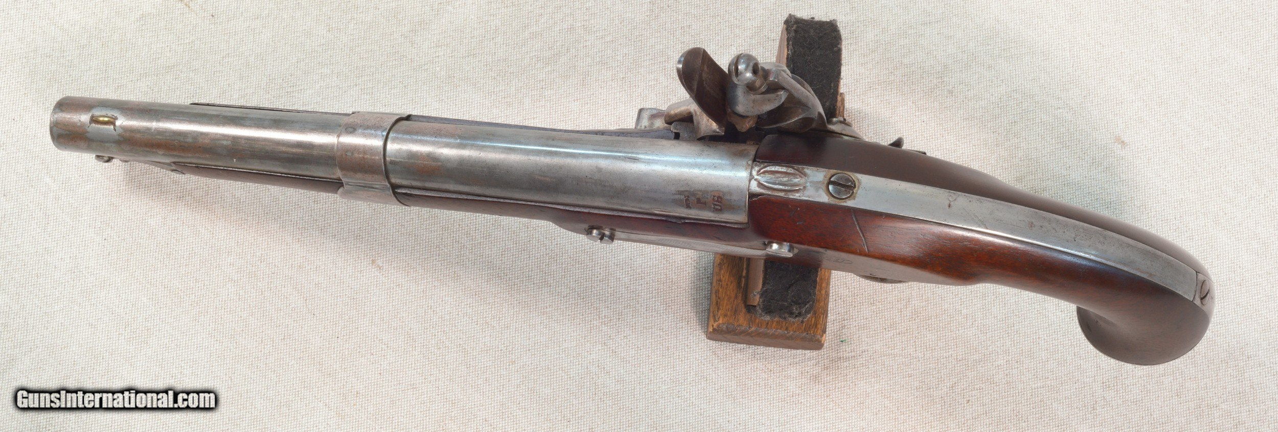 **SOLD** Simeon North Model 1819 Flintlock Pistol Chambered in .54 ...