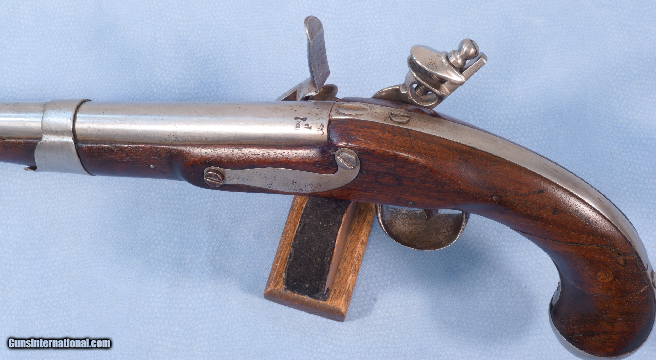 ** SOLD ** Simeon North Model 1819 Flintlock Pistol Chambered in .54 ...