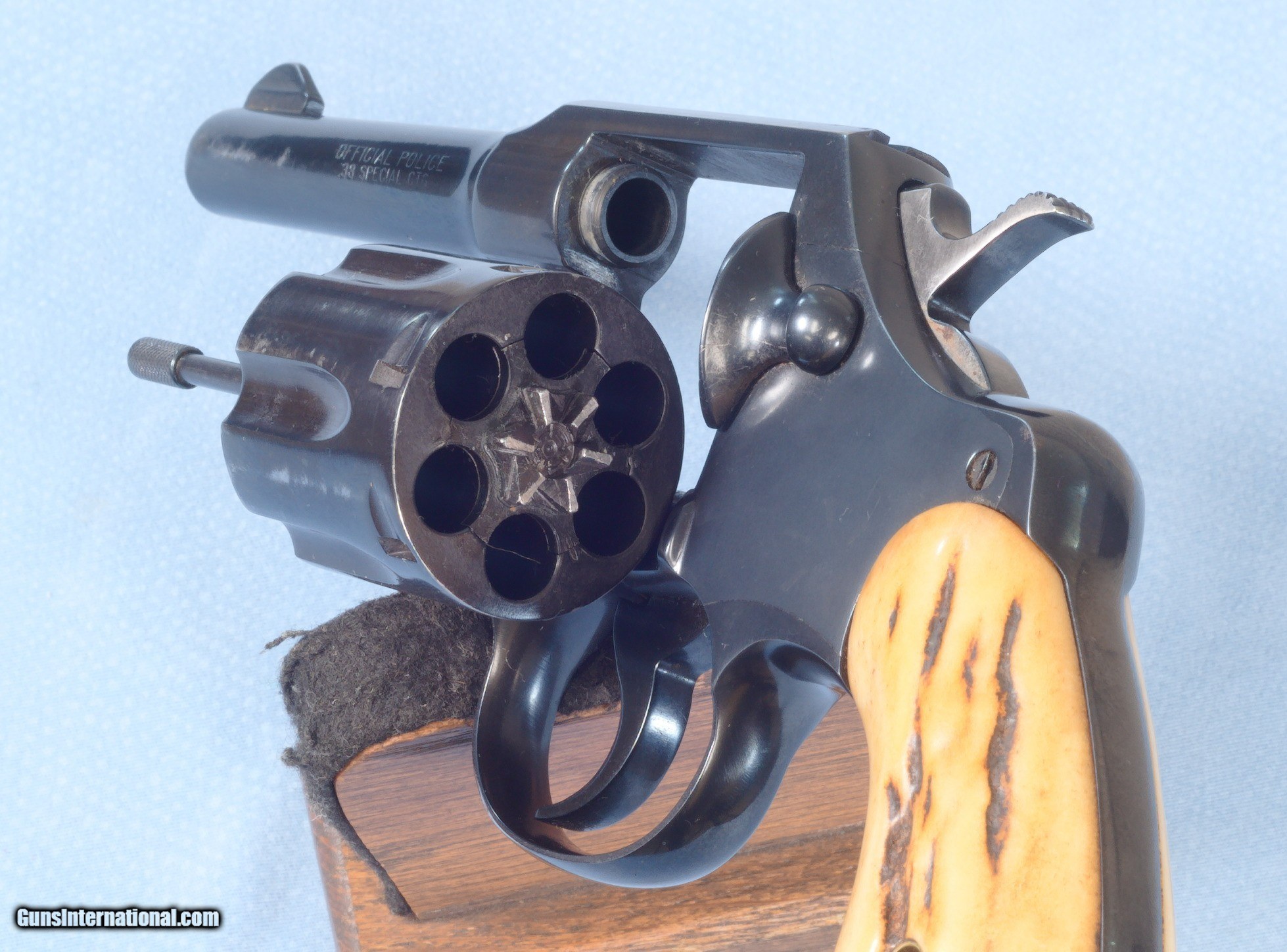 **SOLD** Colt Official Police Revolver Chambered in .38 Special Caliber ...