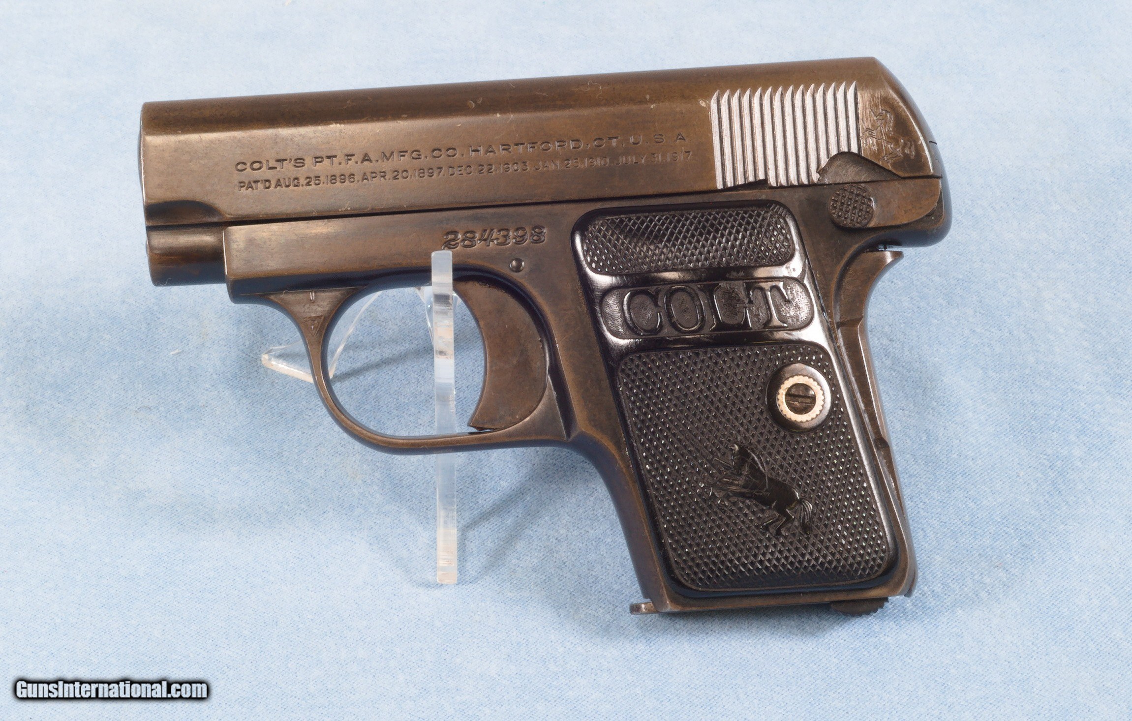 **SOLD** Colt Model 1908 Vest Pocket Pistol Chambered in .25 Auto ...