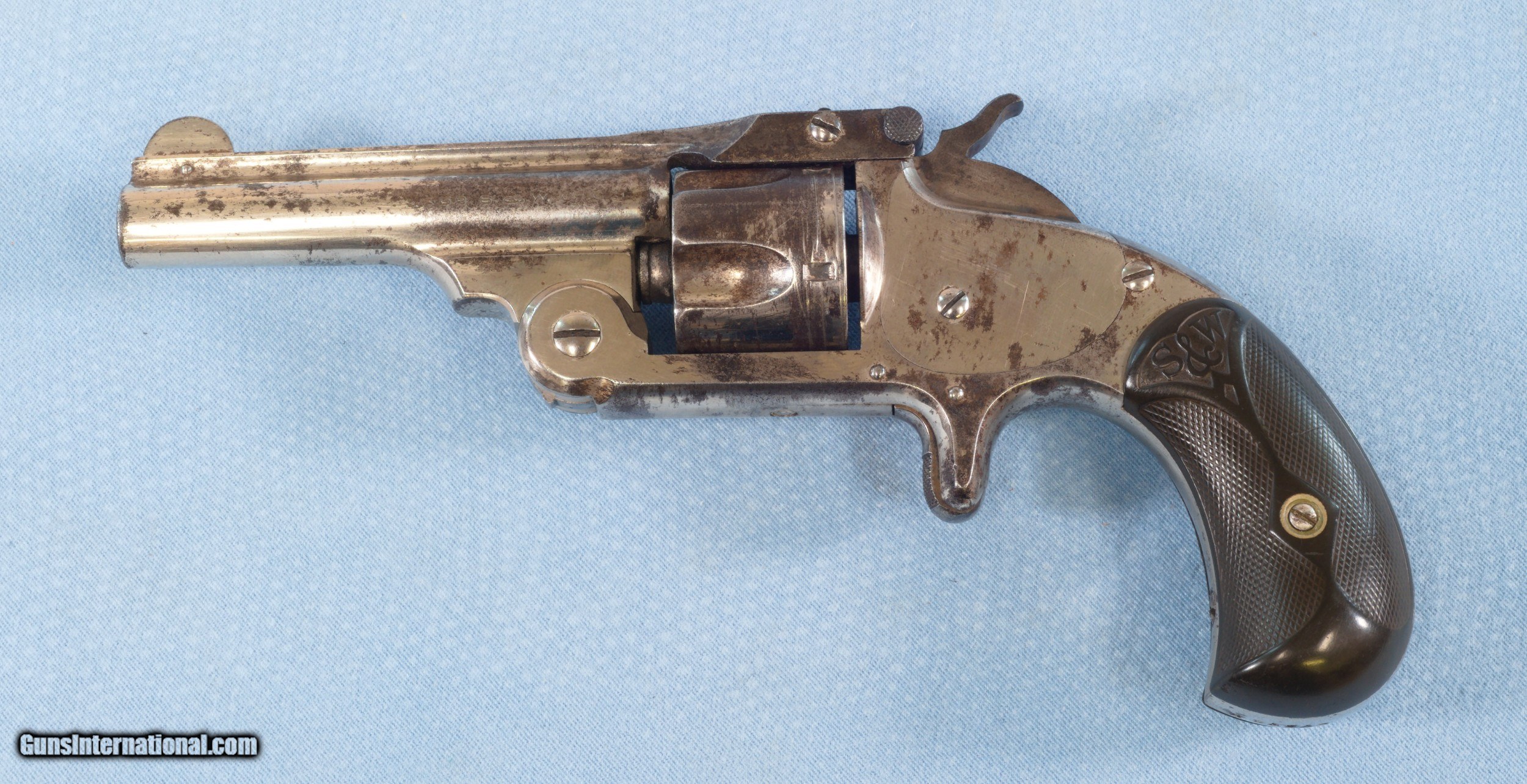 **SOLD** Smith & Wesson No. 1-1/2 Single Action Revolver Chambered in ...