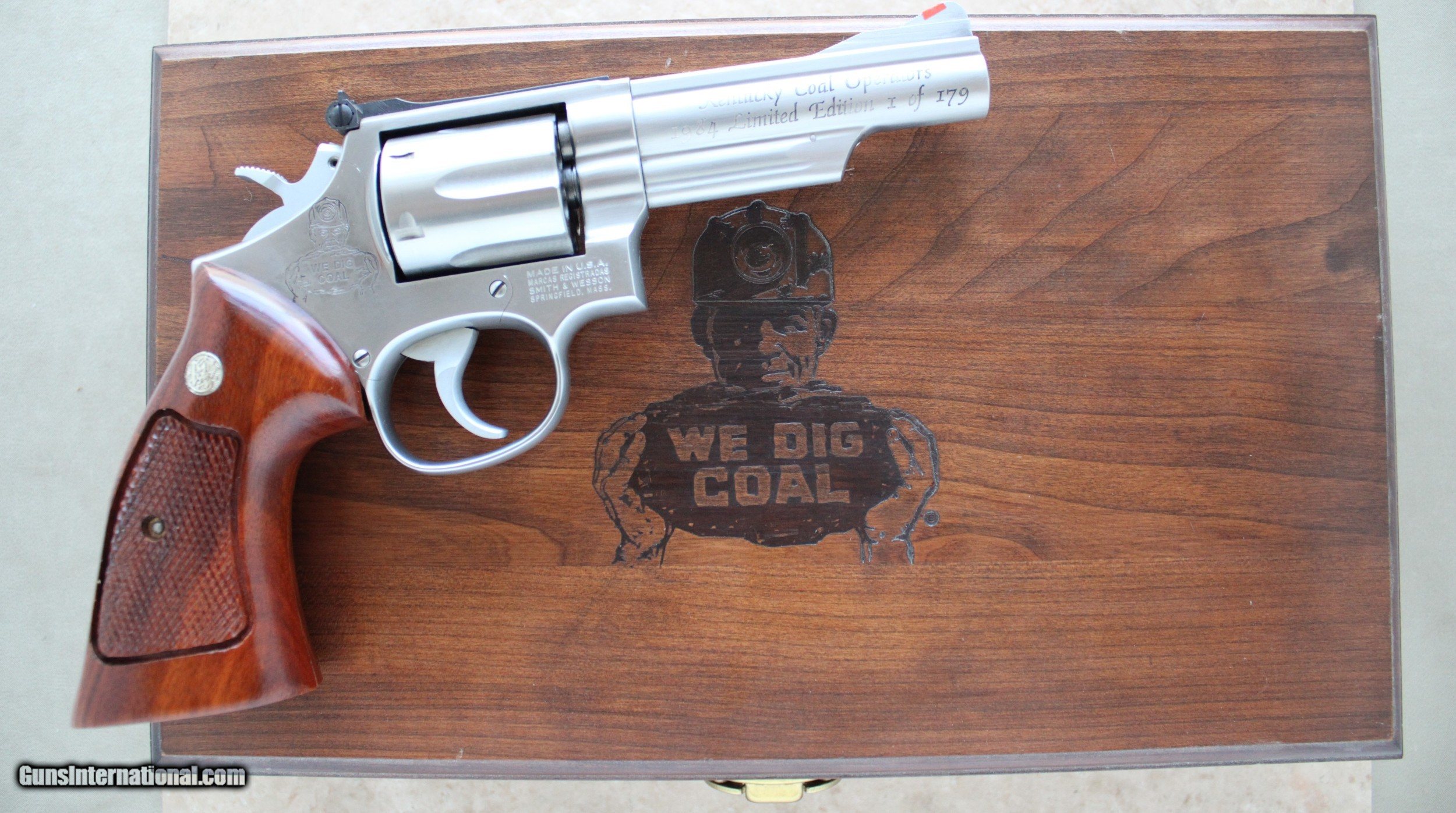 ** SOLD ** 1984 Vintage Kentucky Coal Operators Smith & Wesson Model 66 ...