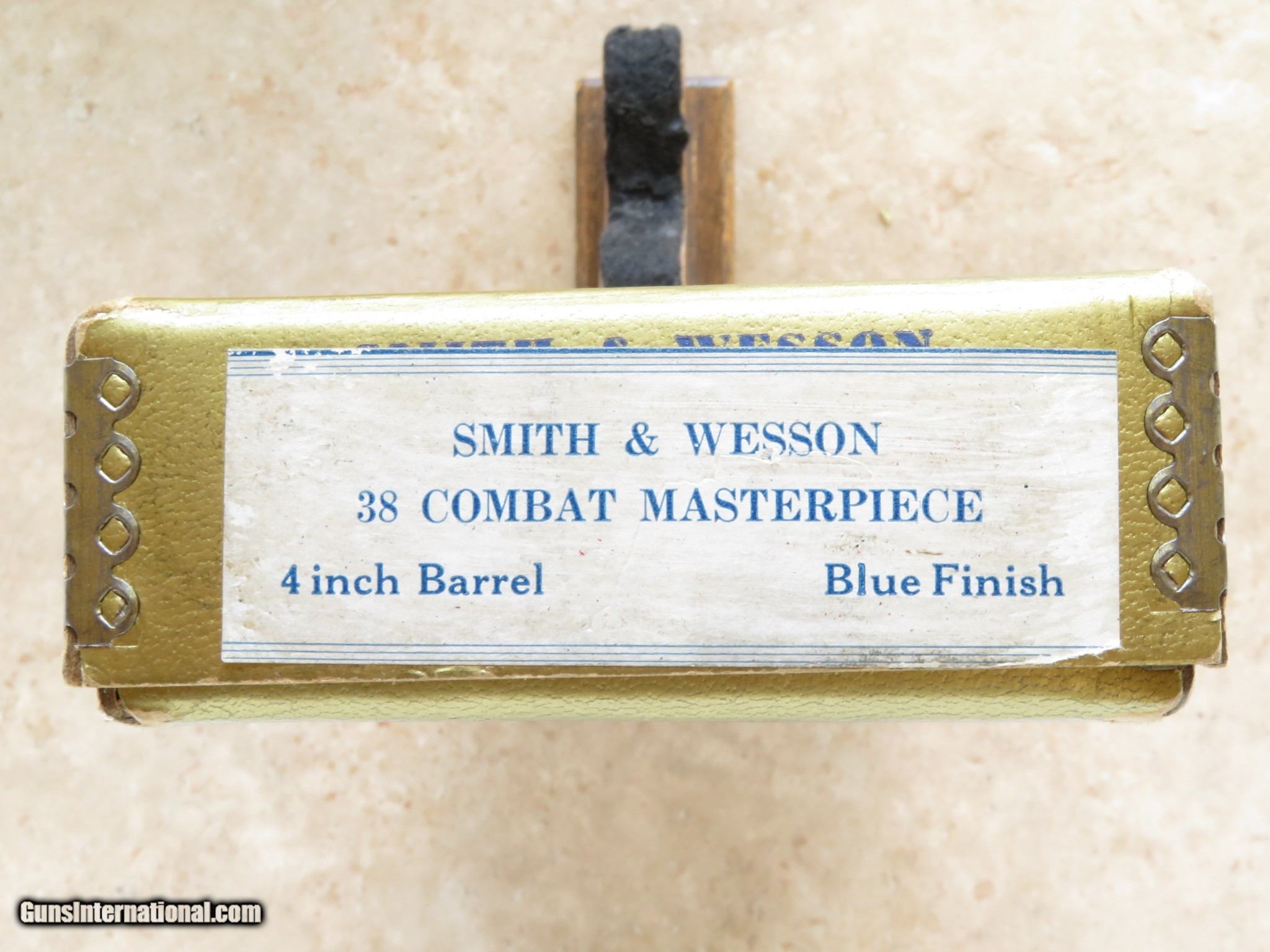 1952 Vintage Smith & Wesson Combat Masterpiece ( Pre-Model 15 ...