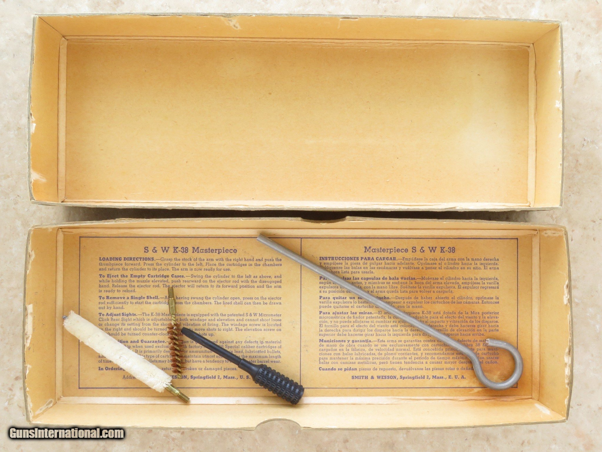 1952 Vintage Smith & Wesson Combat Masterpiece ( Pre-Model 15 ...