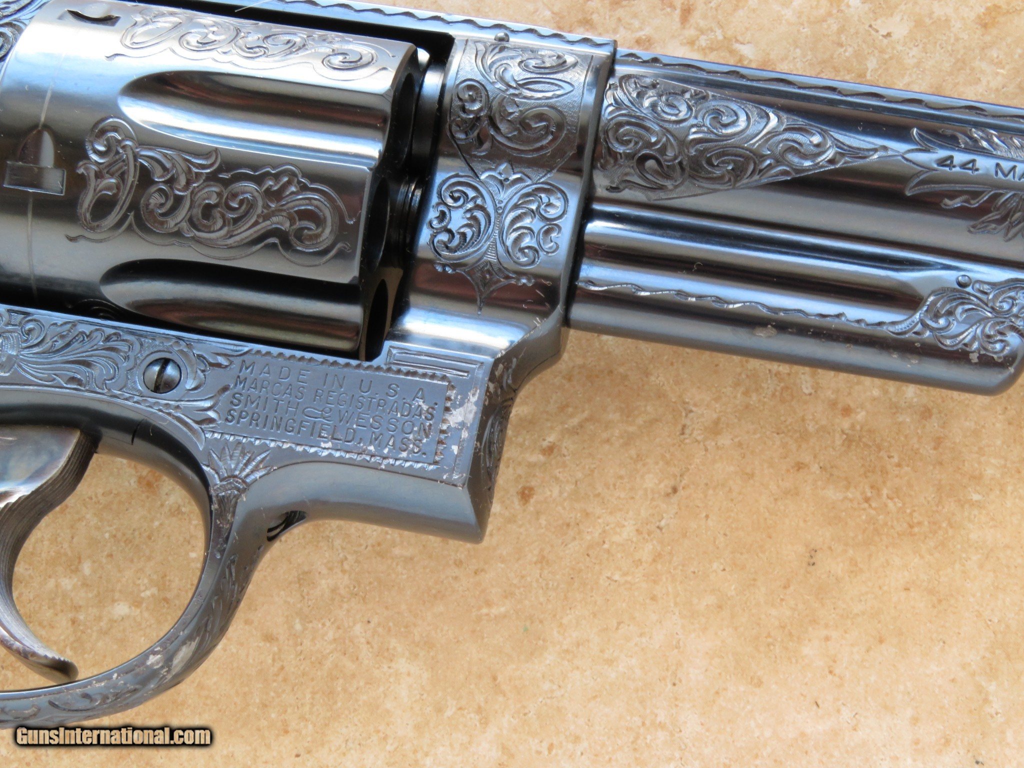 SOLD 1957 Factory Engraved Smith & Wesson .44 Magnum, Pre-Model 29 with ...