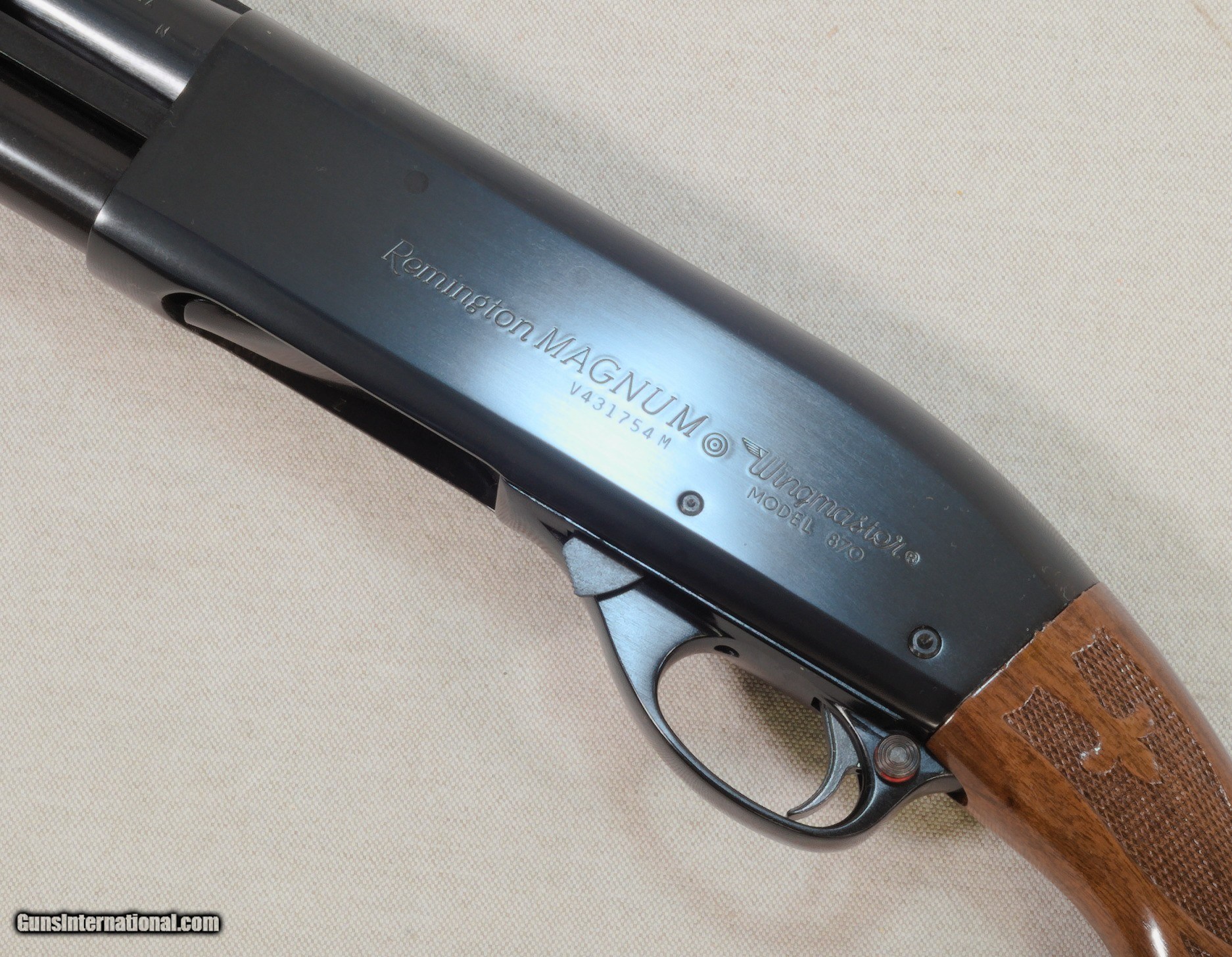 **SOLD** Remington 870 Wingmaster Magnum Pump Shotgun Chambered in 12 ...