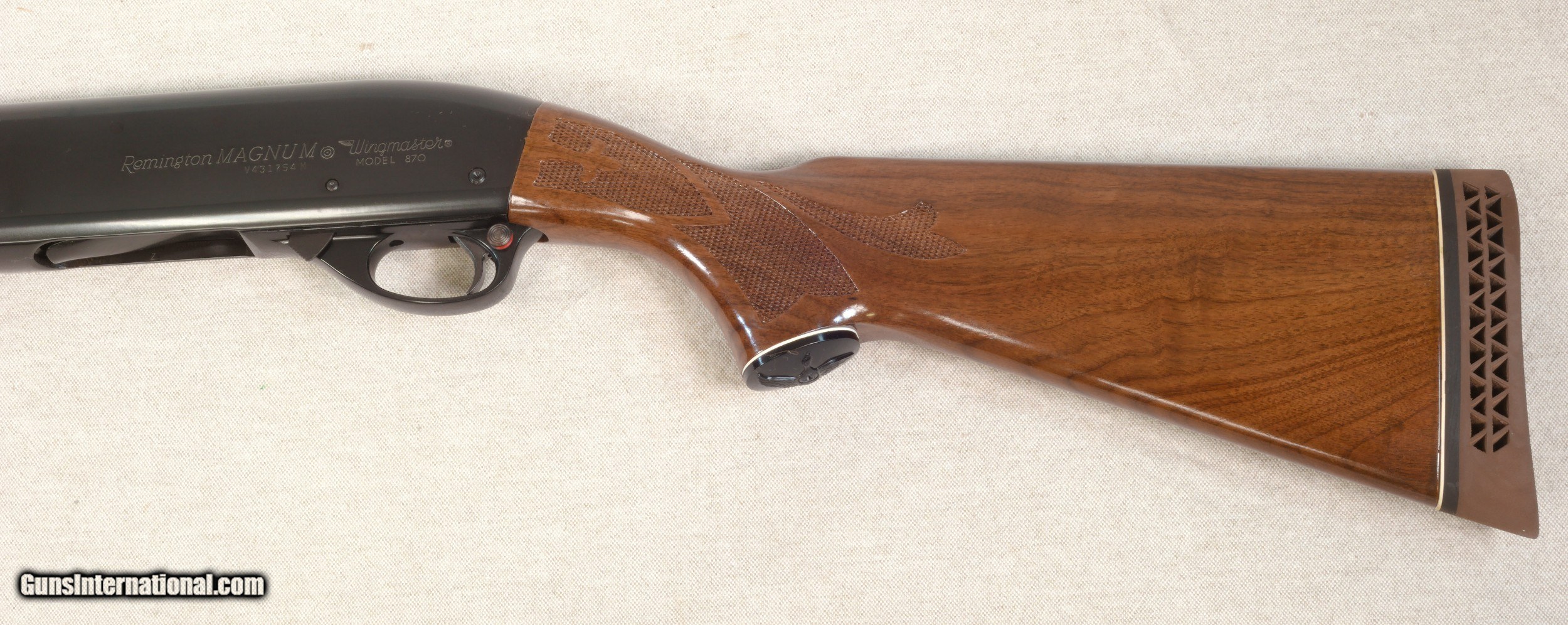 **SOLD** Remington 870 Wingmaster Magnum Pump Shotgun Chambered in 12 ...