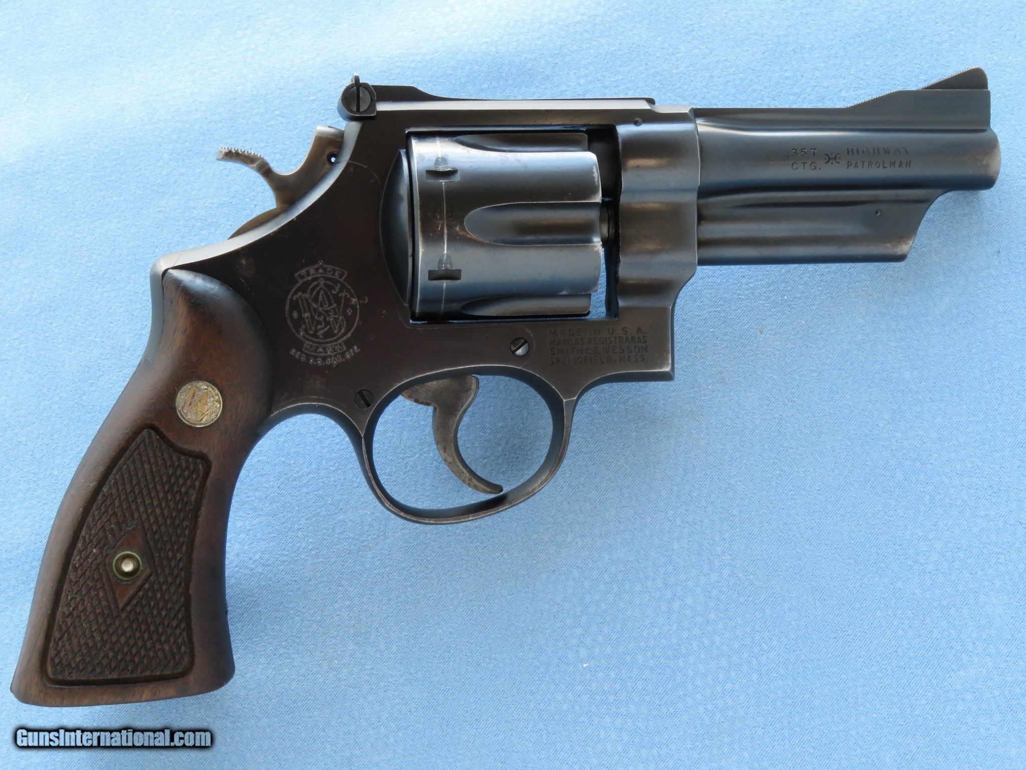 ** SOLD ** 1966 Vintage Smith & Wesson 4" Model 28-2 Highway Patrolman ...