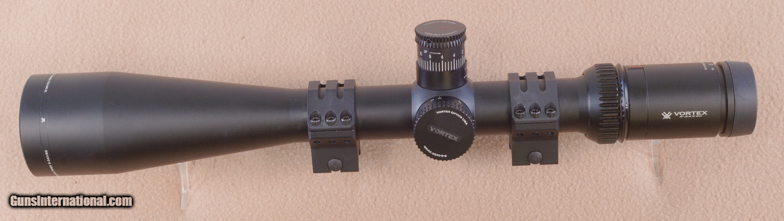 Vortex Viper 6-24x50 HS LR FFP Riflescope and Rings **Excellent ...