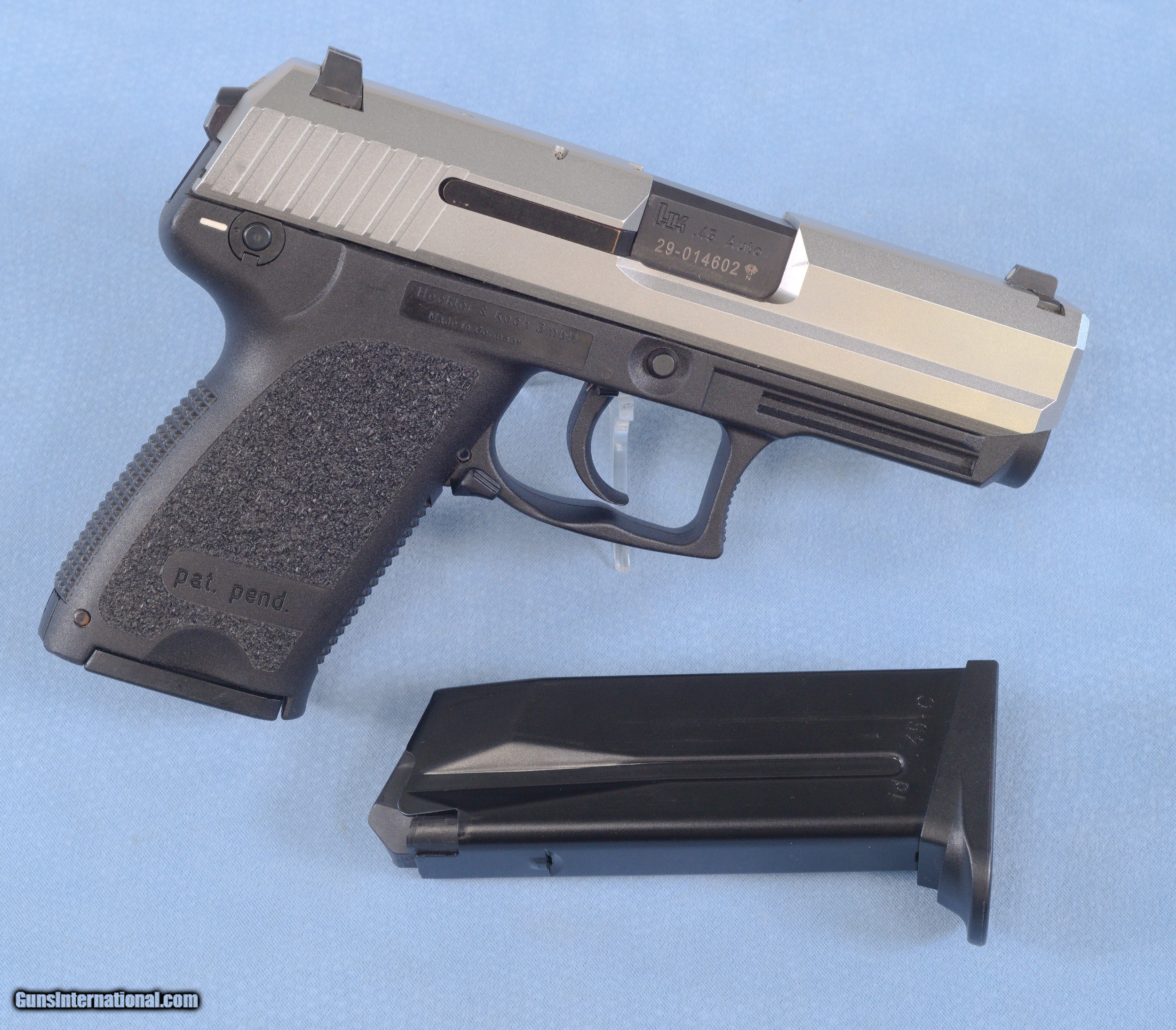 ** SOLD ** Heckler & Koch USP Compact Pistol Chambered in .45 Auto ...