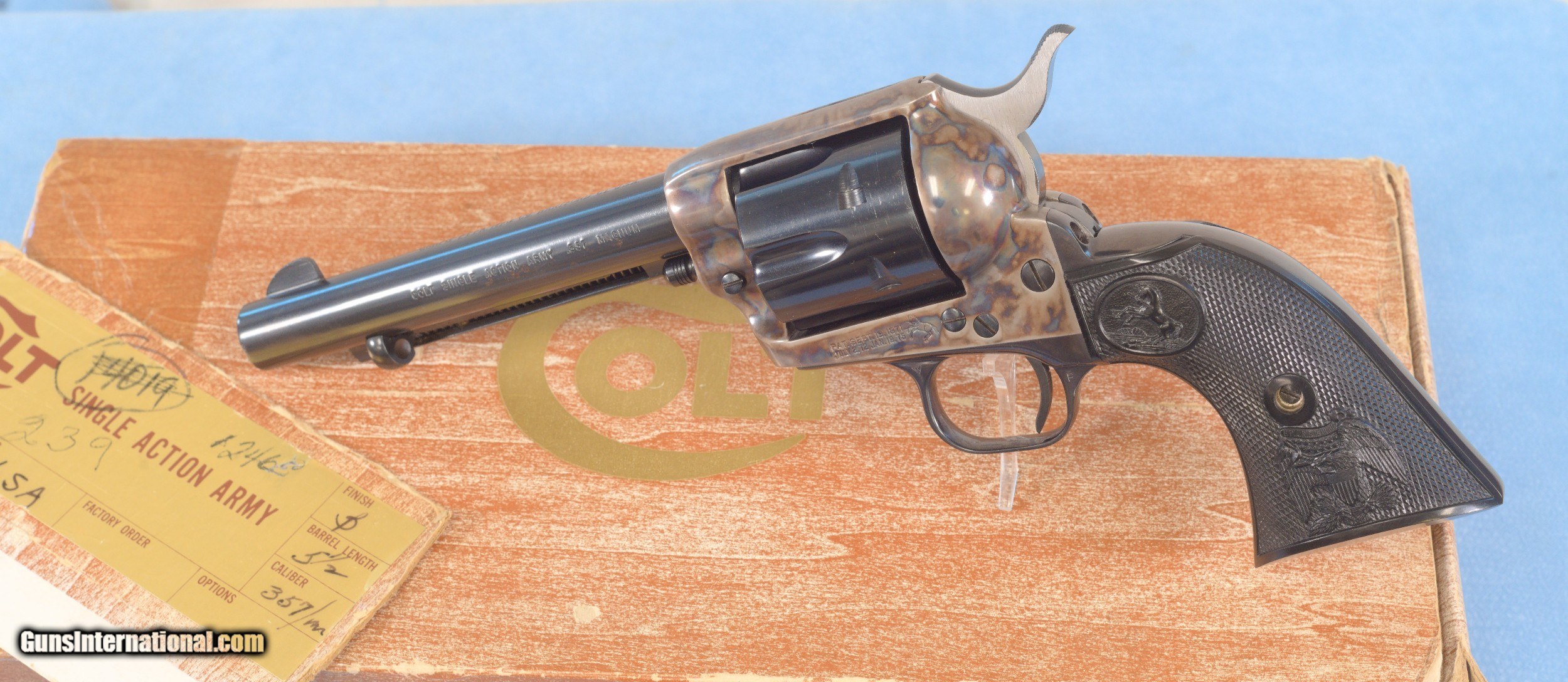 ** SOLD ** Colt 1973 MFG. 2nd Generation Single Action Army Revolver ...