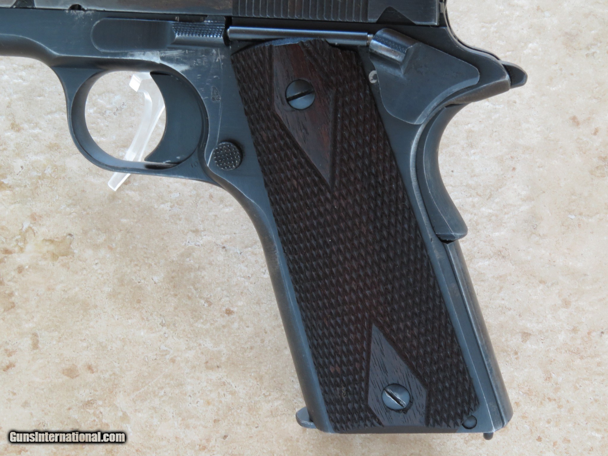 WWI Colt 1911 U.S. Army .45 ACP pistol **1918 Production Black Army ...