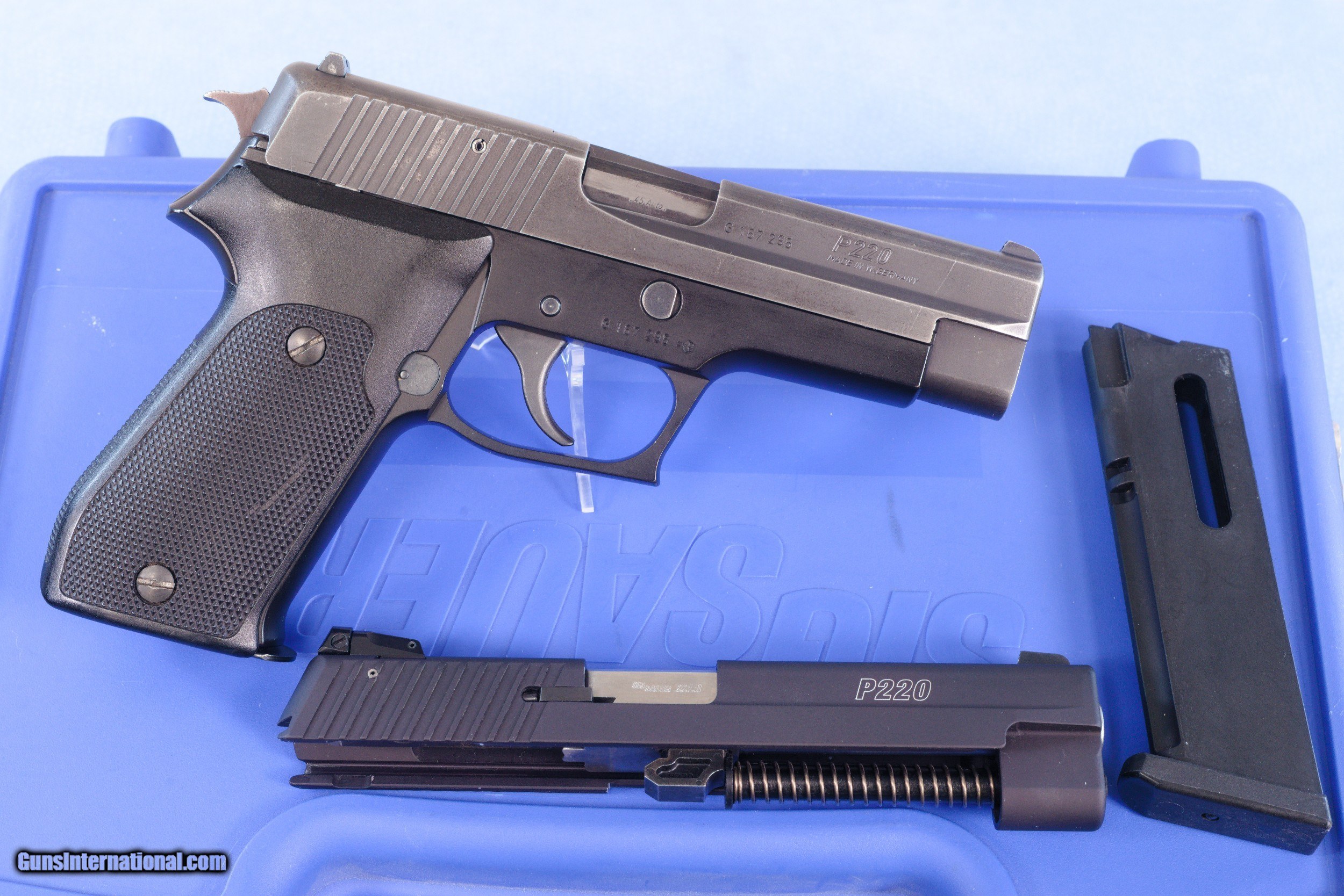 **SOLD** Sig Sauer P220 Semi Auto Pistol Chambered in .45 Auto **W ...