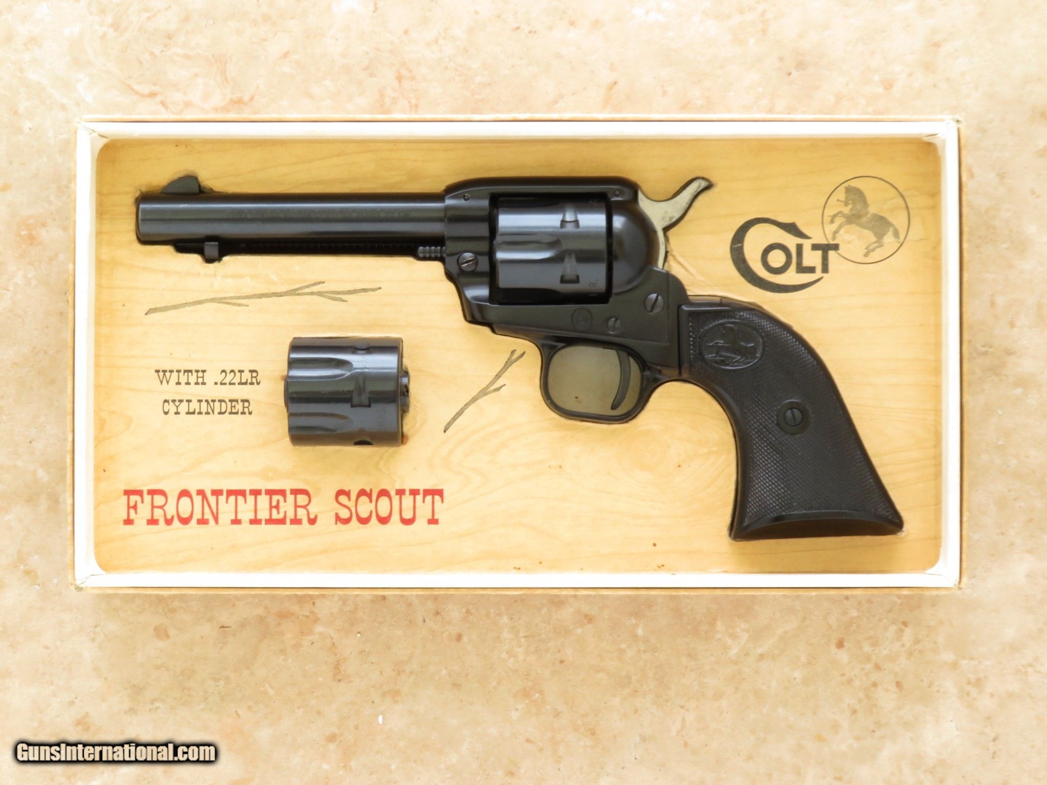 ** SOLD ** Colt Frontier Scout with Dual Cylinders, Cal. .22 LR & .22 ...